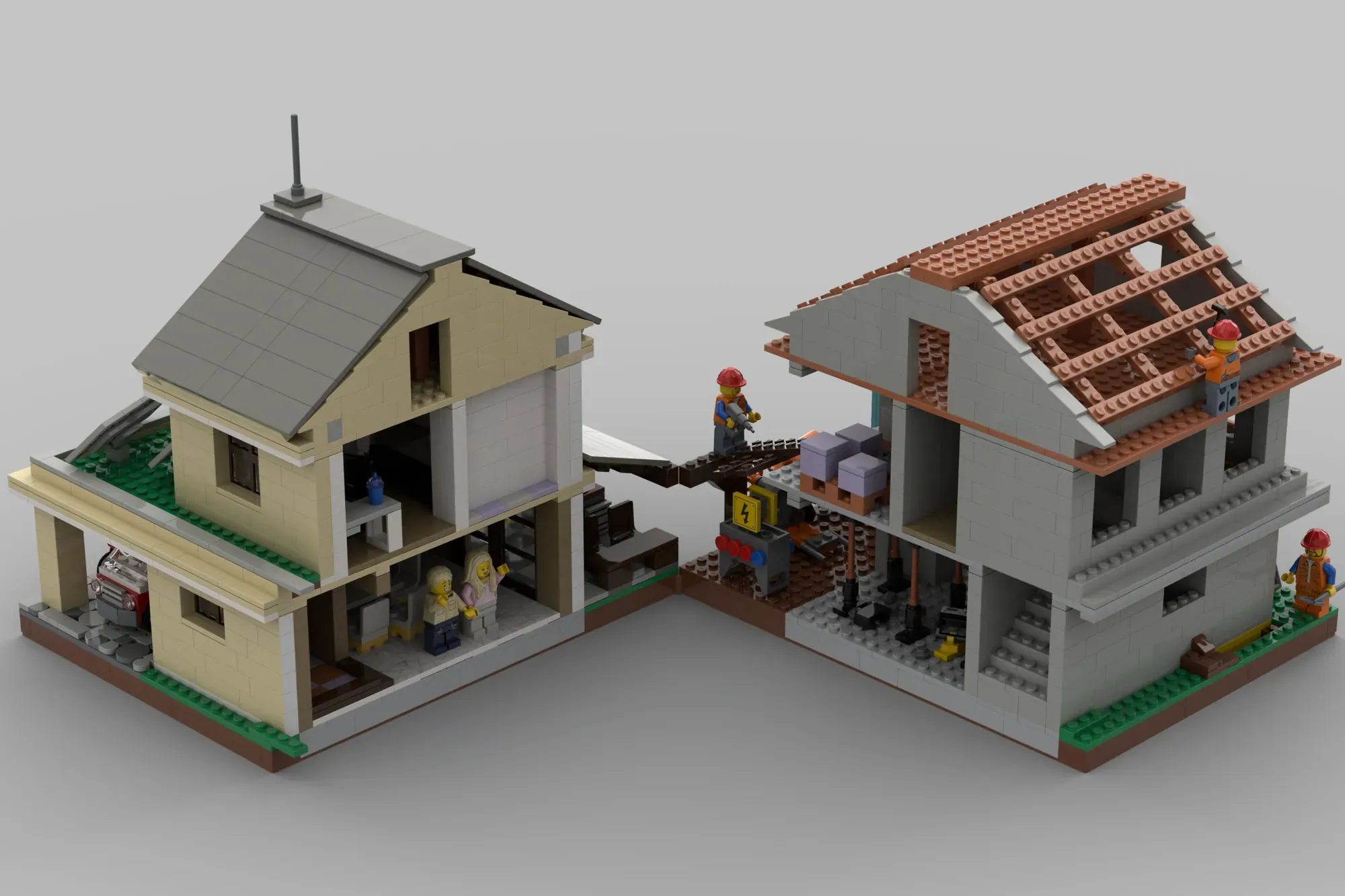 The House Construction | LEGO® Ideas