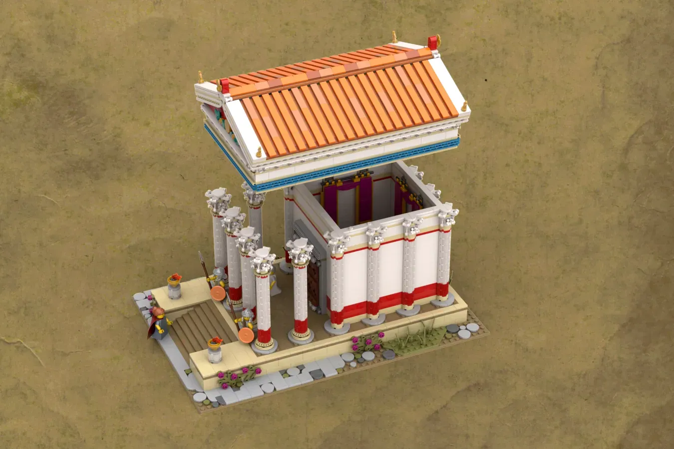 Ancient Roman Temple | LEGO® Ideas
