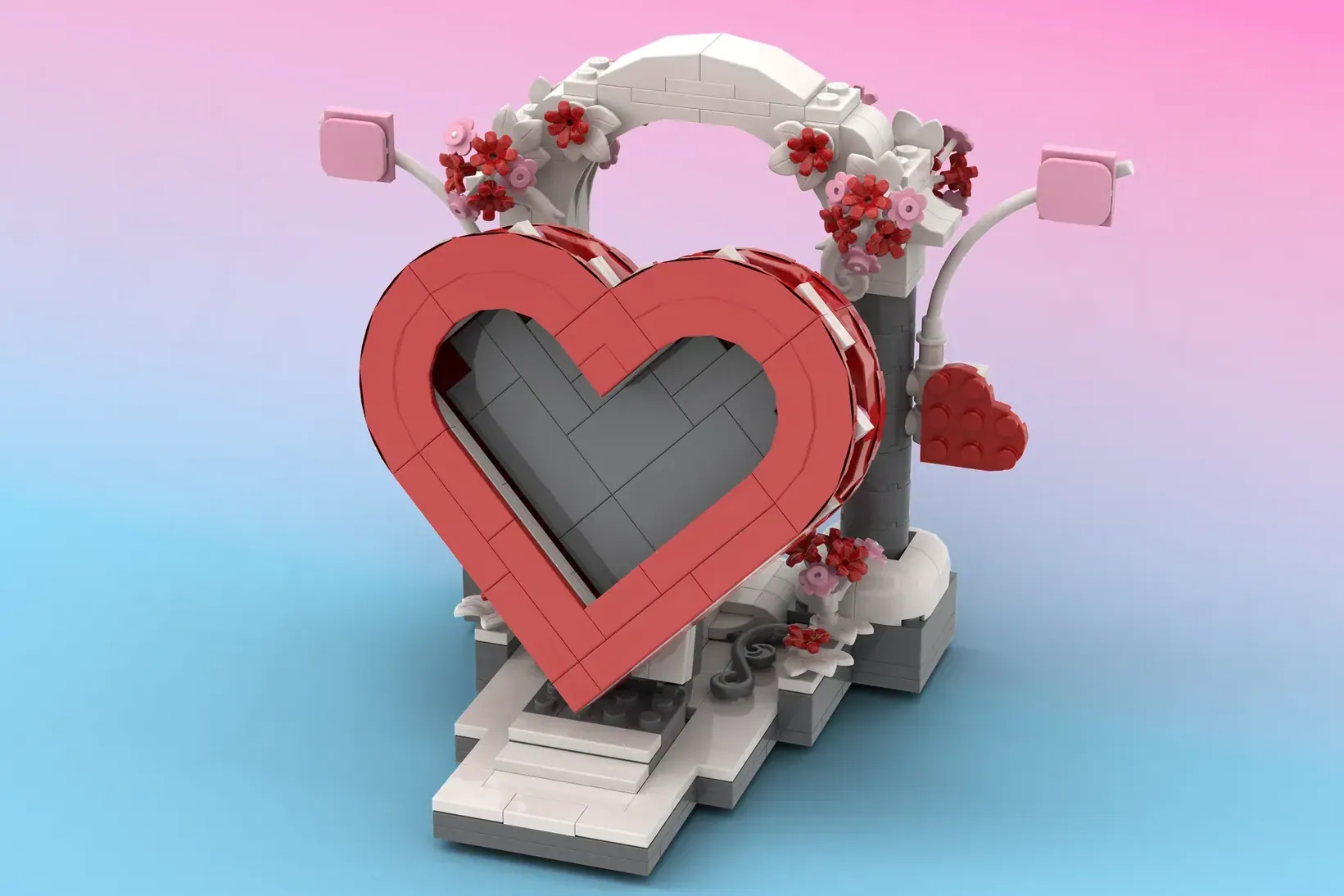 Hearts and Photos: Crafting a Timeless LEGO Tribute to Love! | LEGO® Ideas