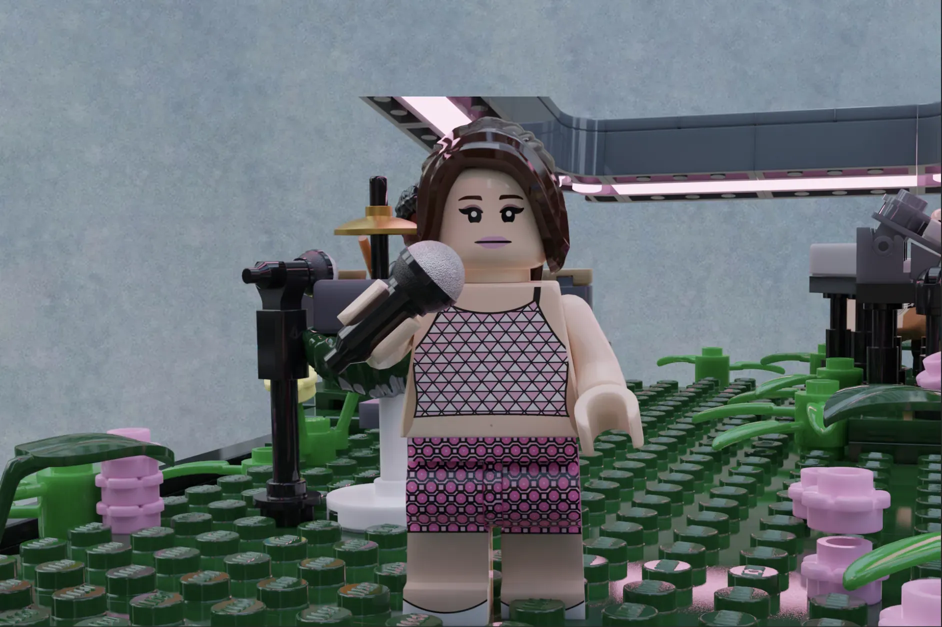 Ariana Grande Positions Live Performance | LEGO® Ideas