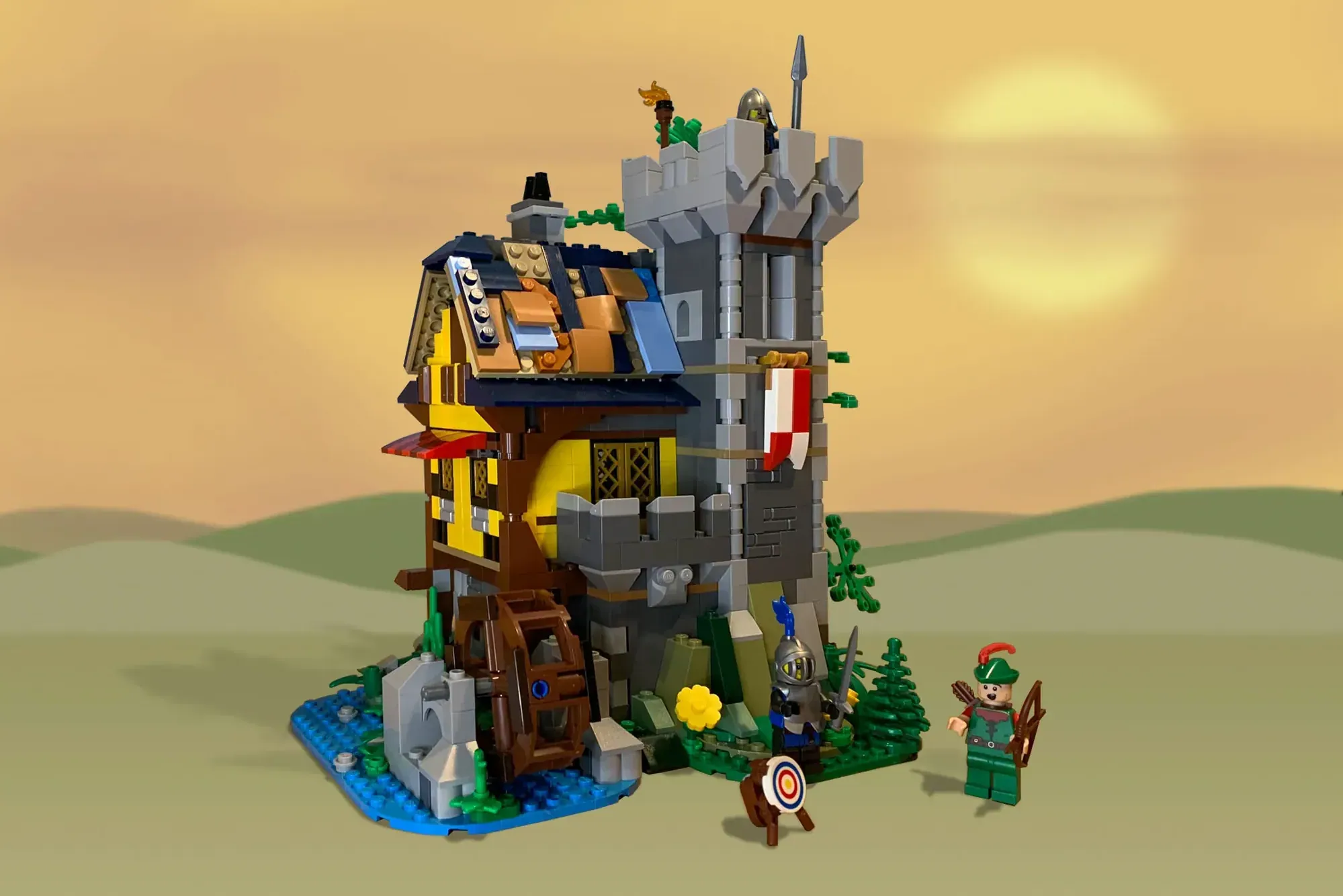 Falcon Knights Watermill | LEGO® Ideas