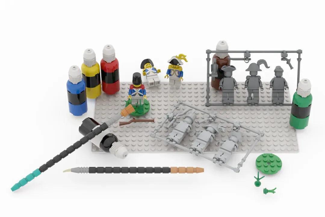 Minifig Painting | LEGO® Ideas
