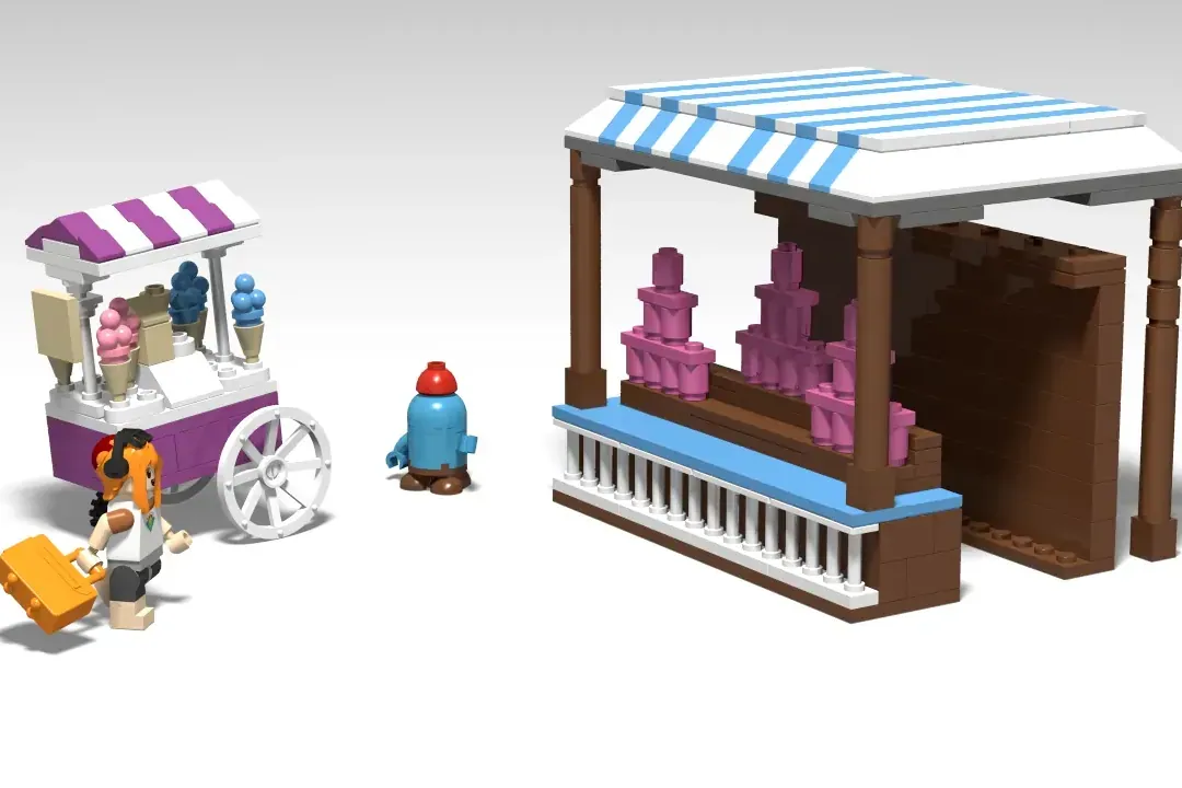 SUNSET PARADISE: Flee Market | LEGO® Ideas