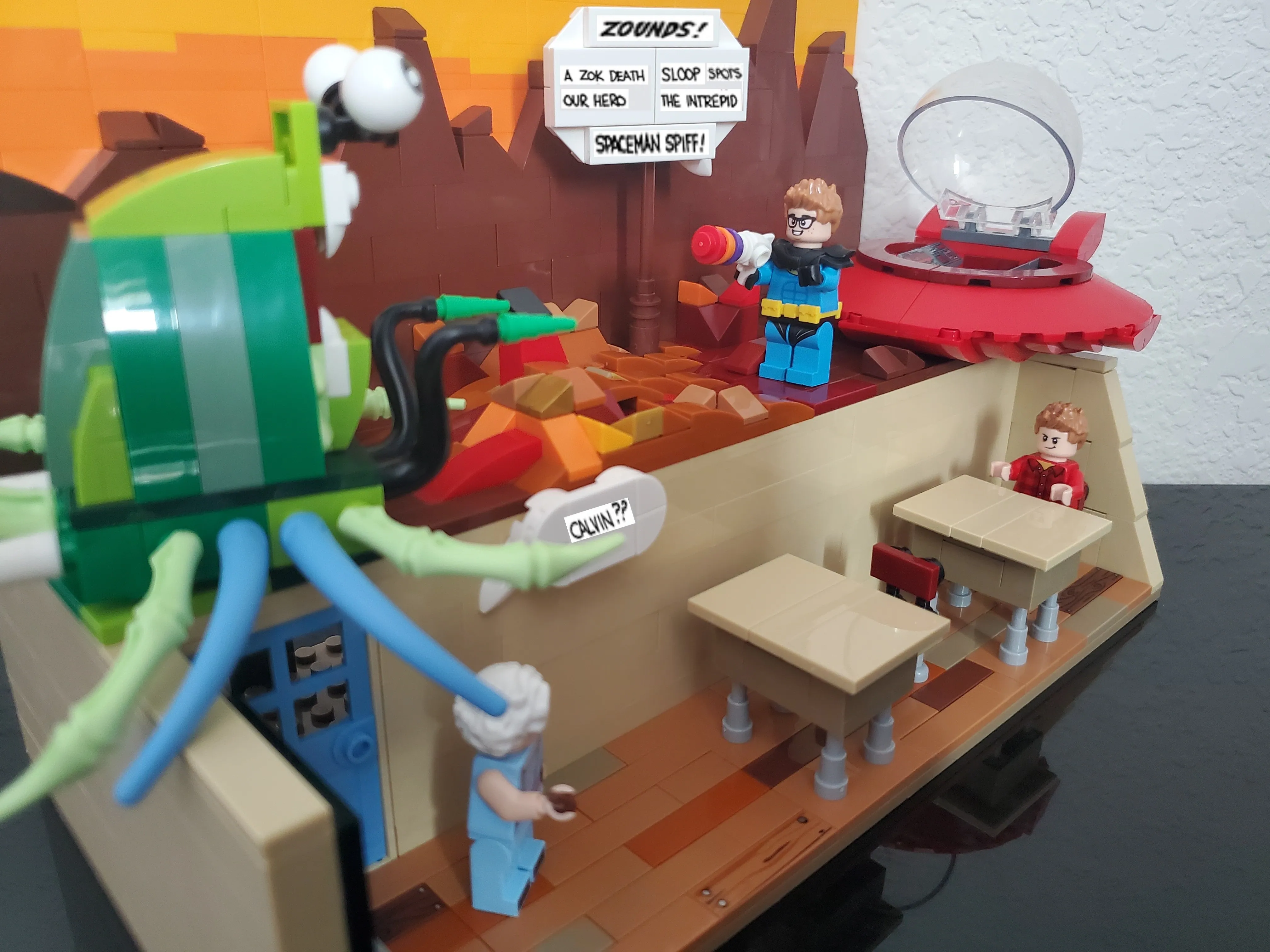 Calvin and Hobbes: Spaceman Spiff | LEGO® Ideas
