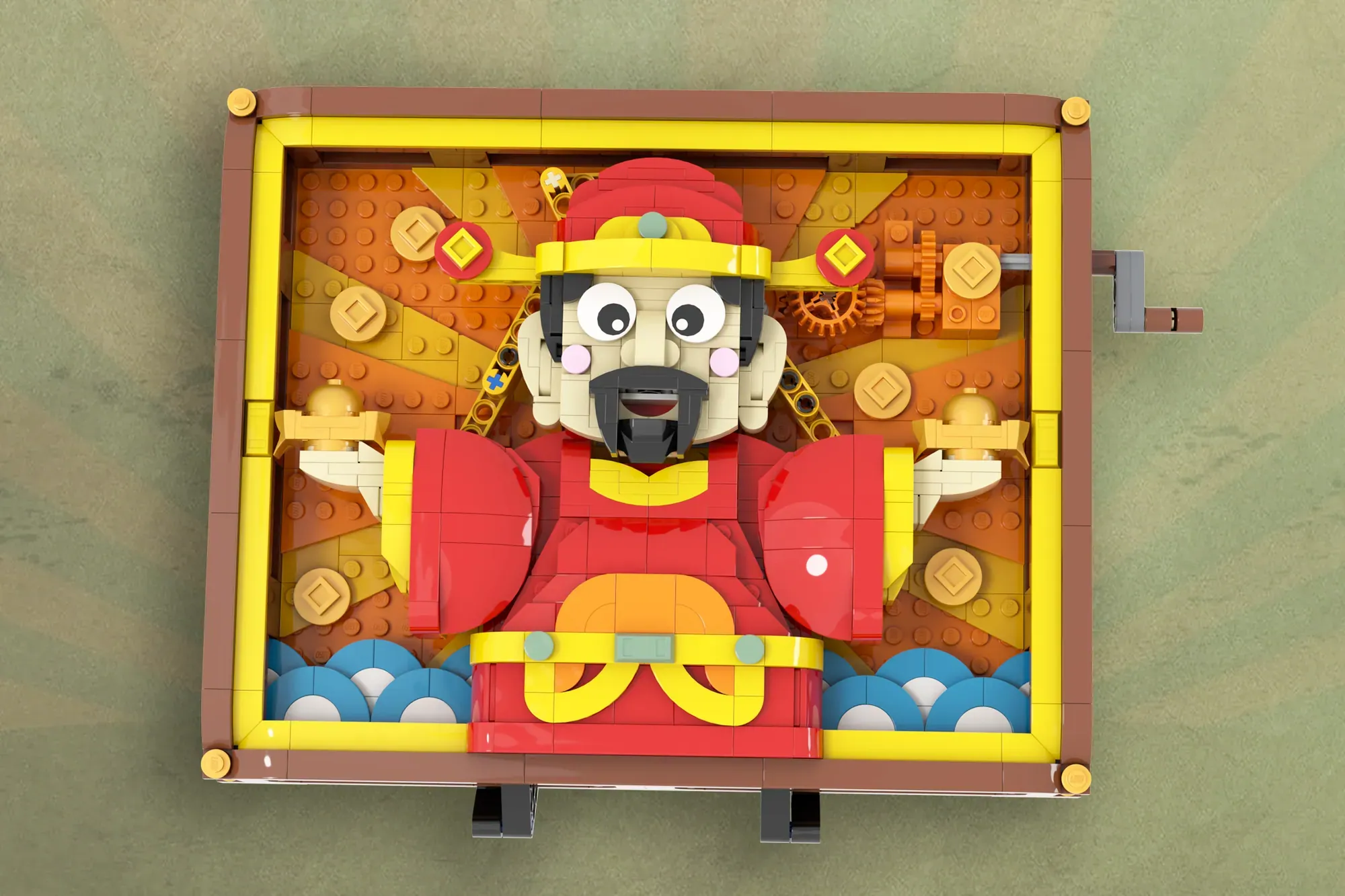 Eastern Wealth Deity | LEGO® Ideas