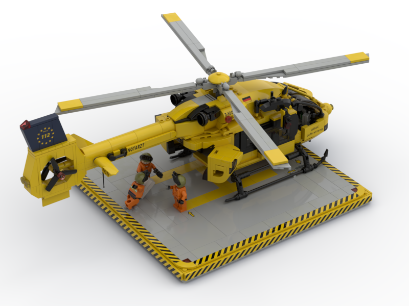 LEGO IDEAS - Airbus EC-145 T2 ADAC Edition.