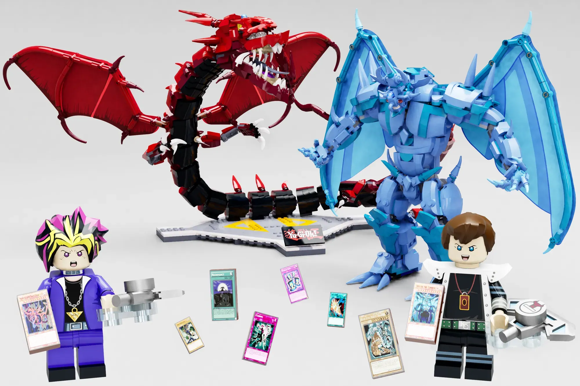 Semifinal - The Duel Between Slifer and Obelisk | LEGO® Ideas