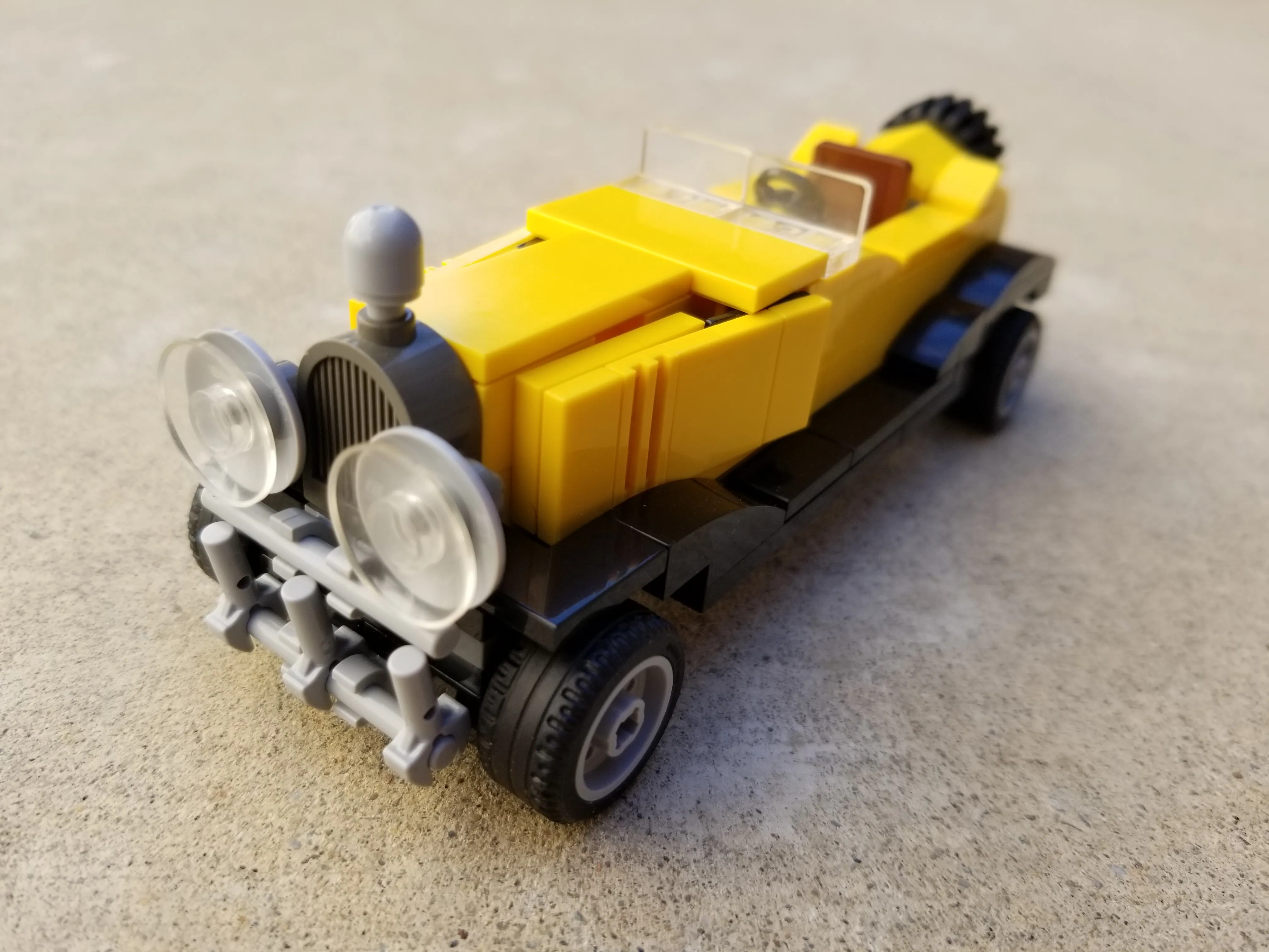 Vintage Yellow Roadster | LEGO® Ideas