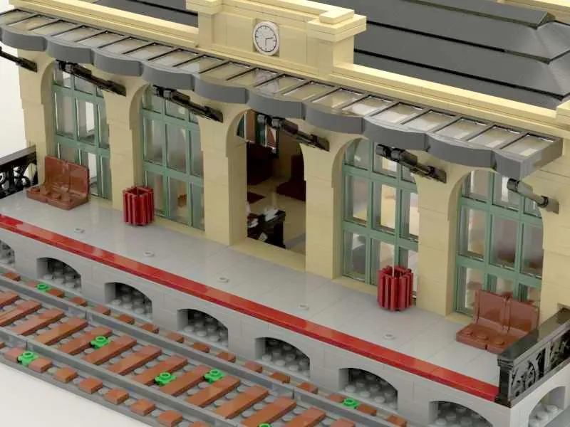 The Train Station | LEGO® Ideas