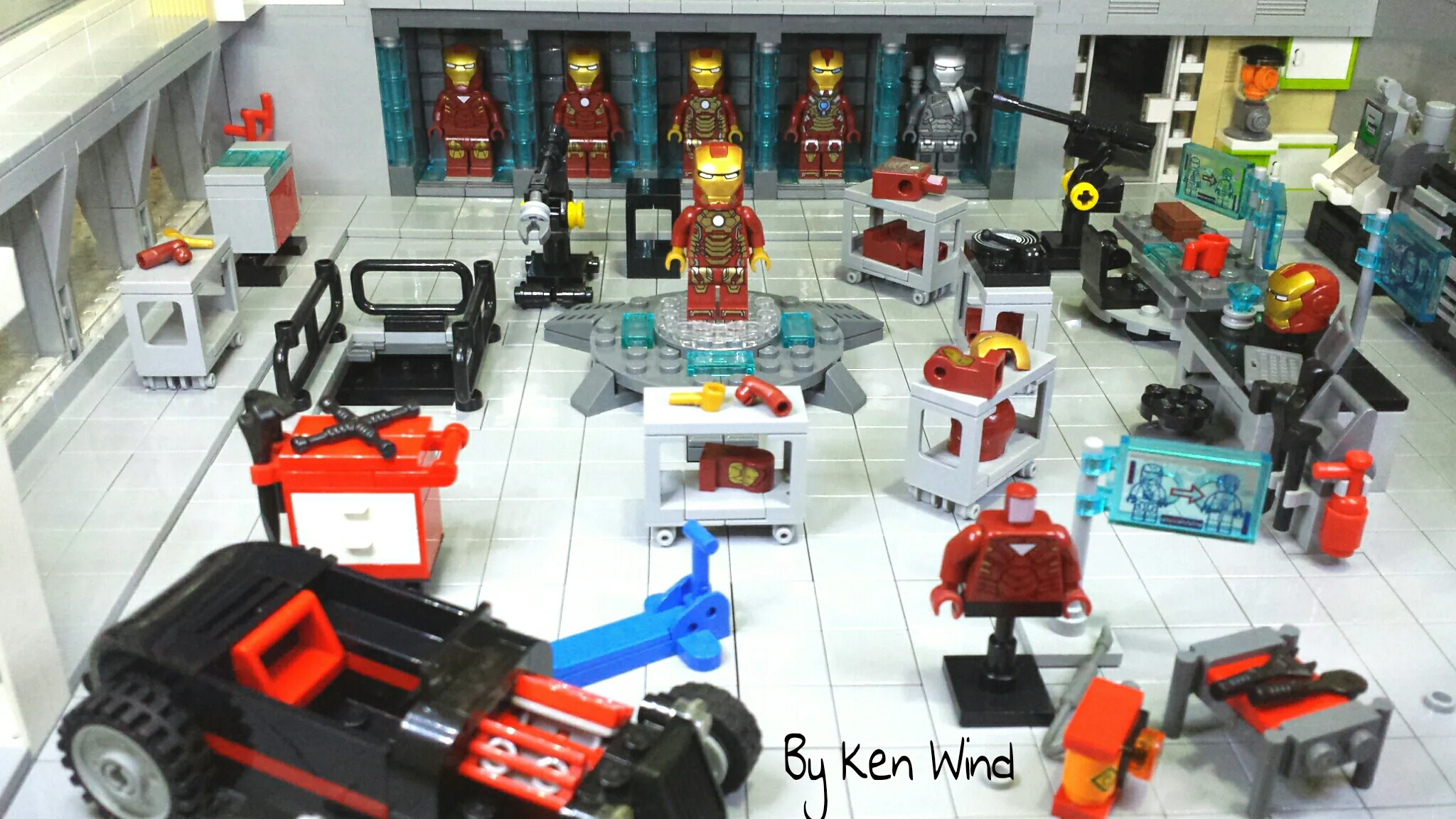 Tony Stark's Workshop | LEGO® Ideas