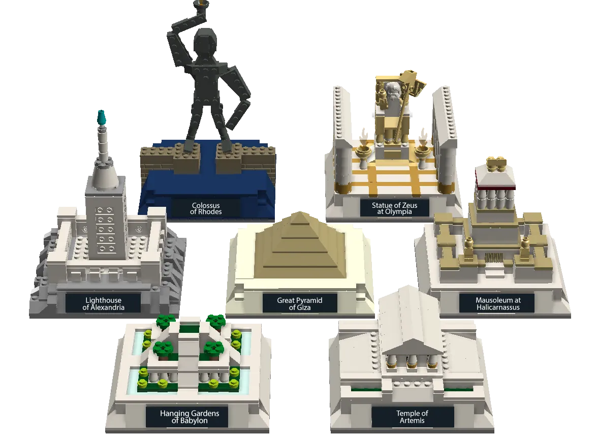The Seven Wonders of the Ancient World | LEGO® Ideas