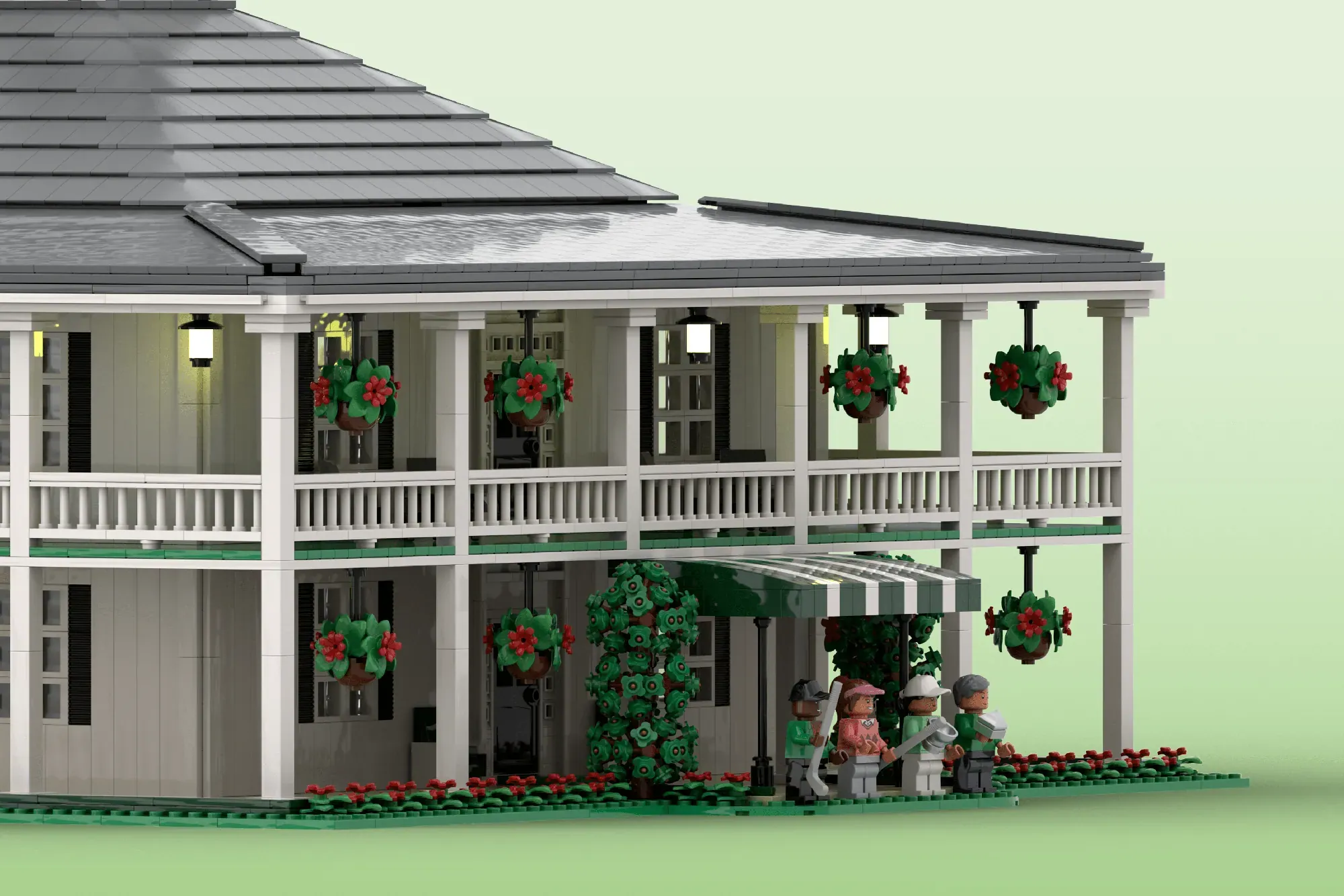 Augusta National Clubhouse | LEGO® Ideas