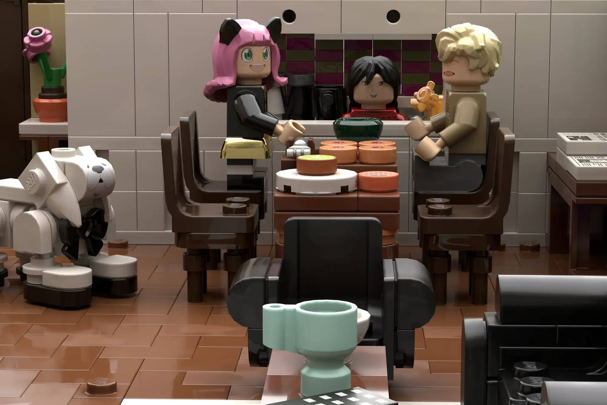 SPY X FAMILY- Forger Family Apartment | LEGO® Ideas