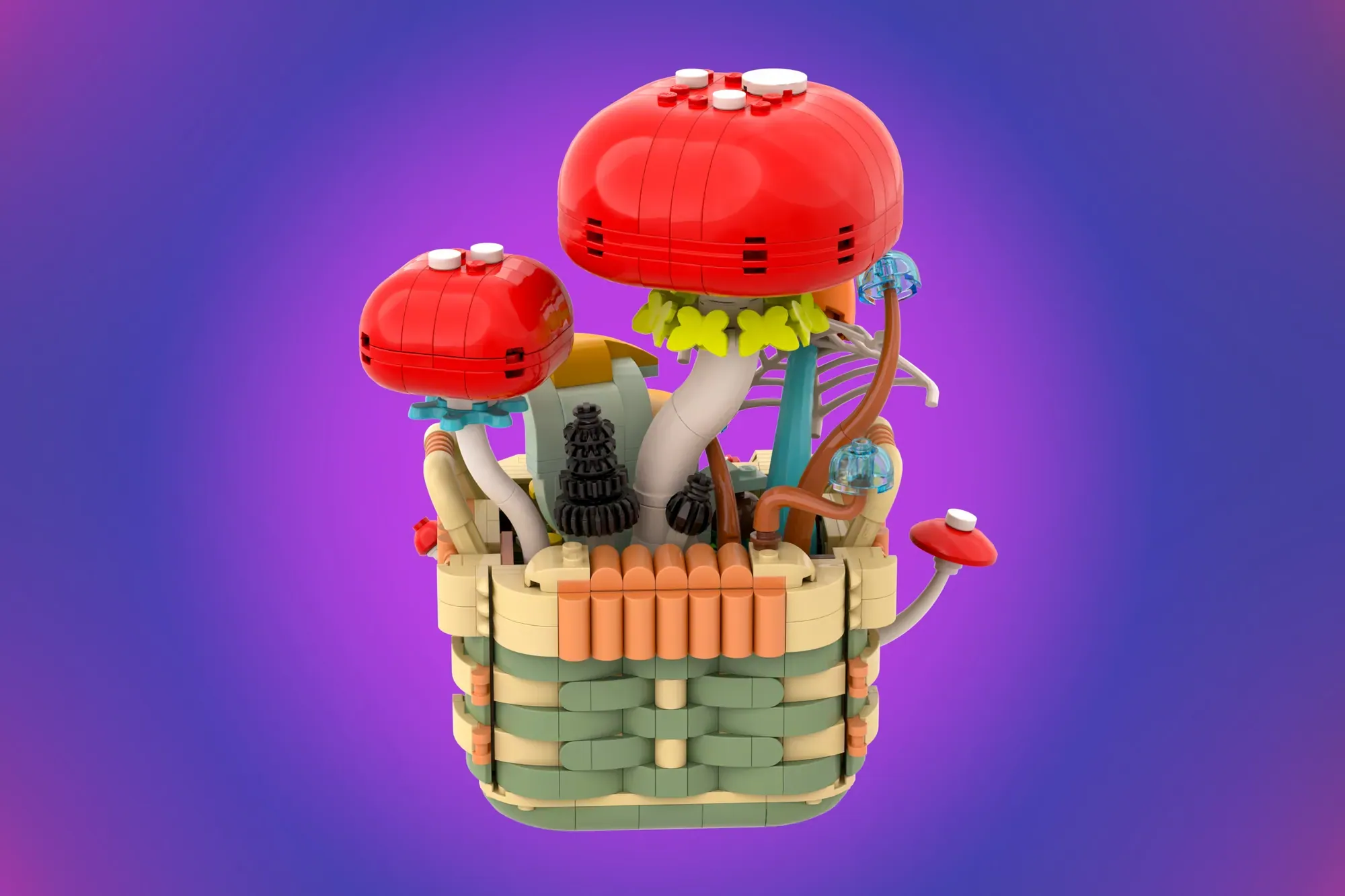 Mushroom Fantasy - Harvest Season | LEGO® Ideas