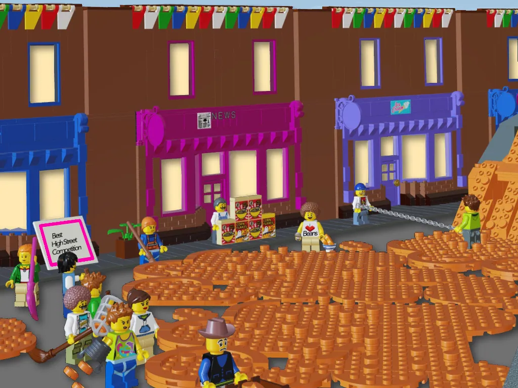 The Great Baked Bean Battle. | LEGO® Ideas
