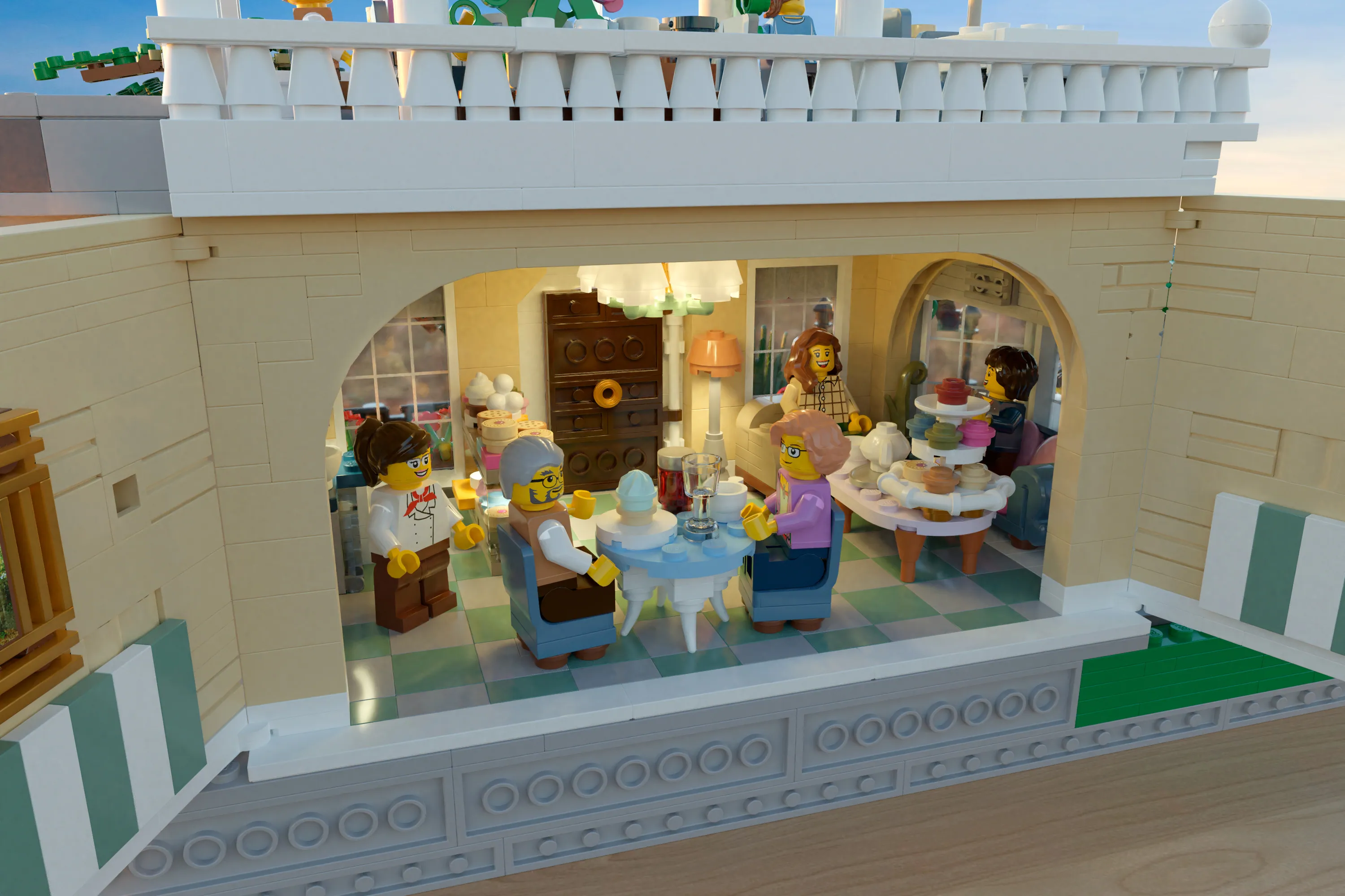 Hill Garden Tea Room | LEGO® Ideas