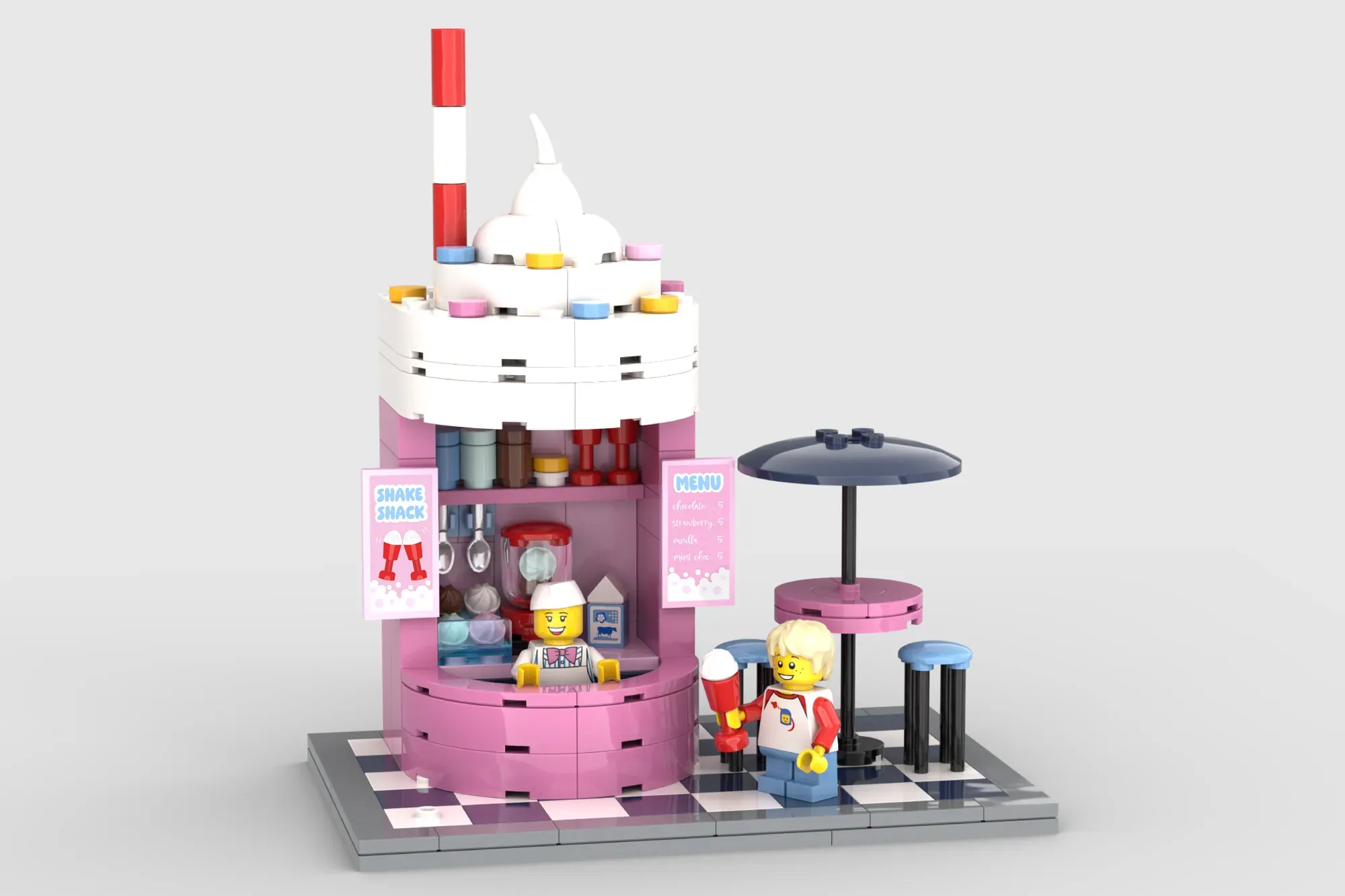 Shake Shack - With Working Blender! | LEGO® Ideas