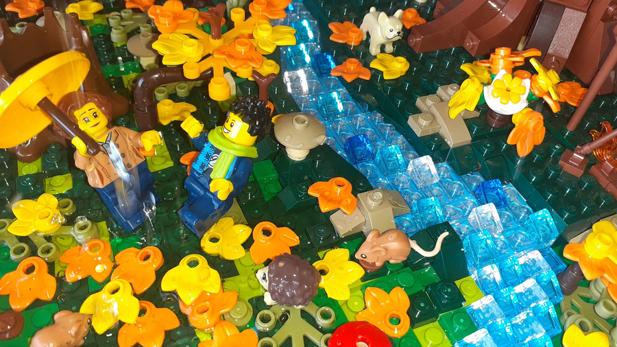 Lego Rain