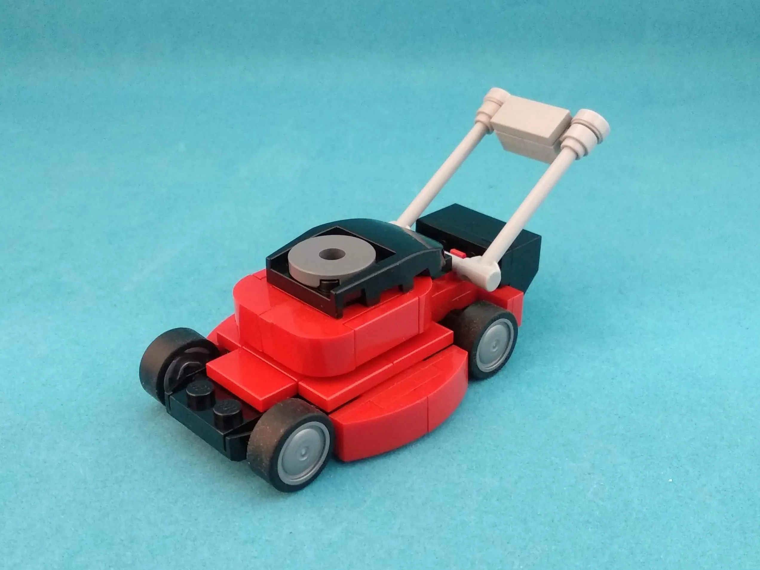 Monster Lawn Mower (with pull-back action) | LEGO® Ideas