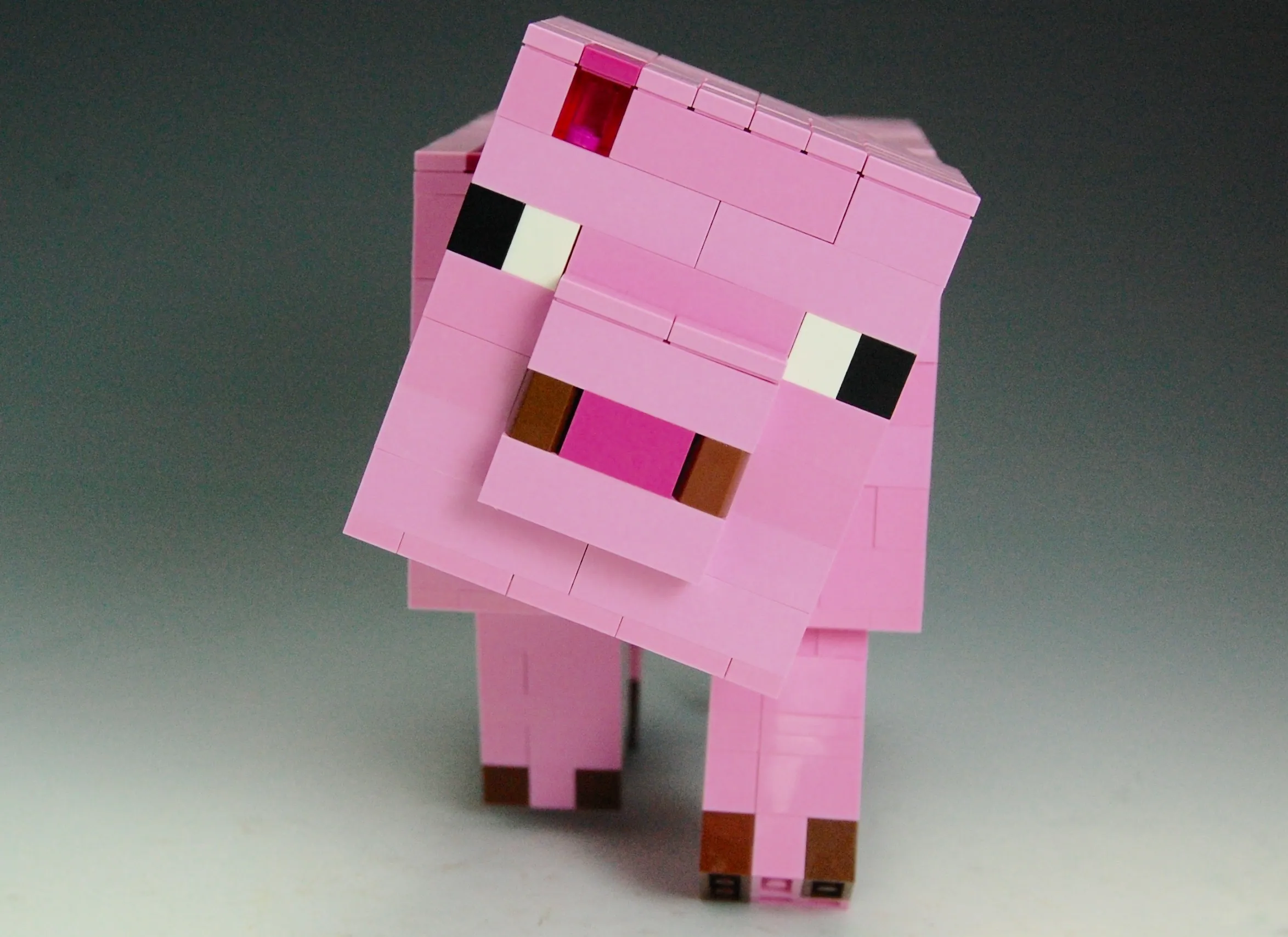 Lego Minecraft Pig with Moving Features | LEGO® Ideas
