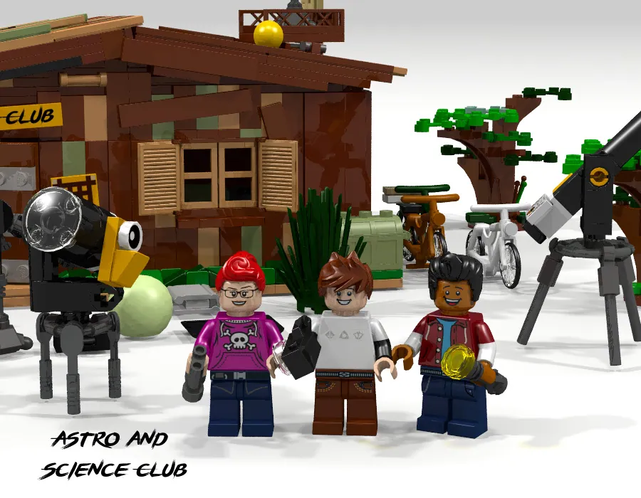 Astro & Science Club (Including a Lodge and Telescopes) | LEGO® Ideas