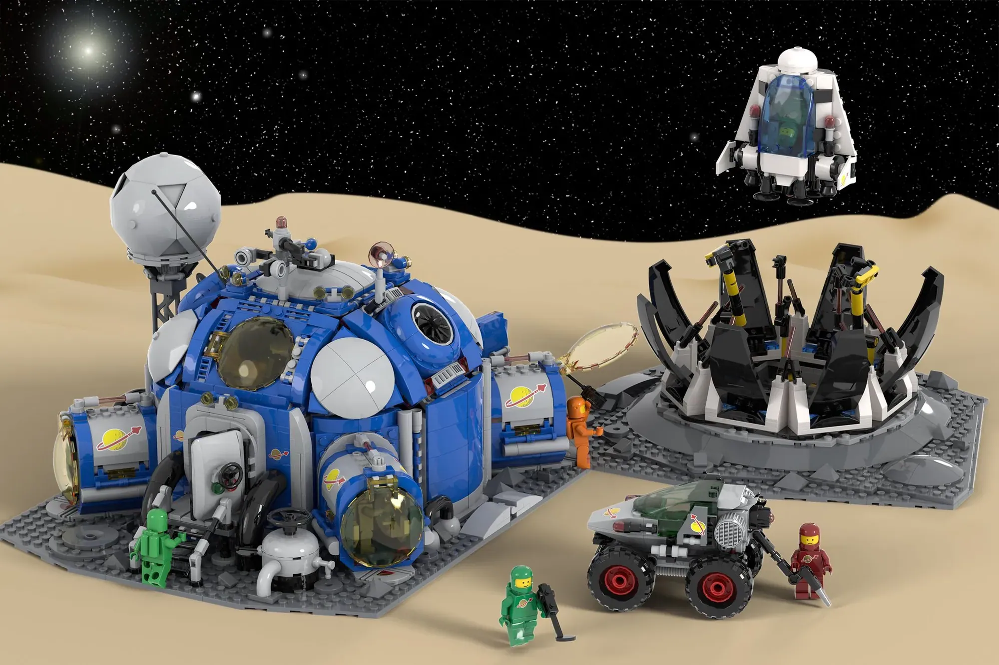 Gaia-72 Terraforming Station | LEGO® Ideas