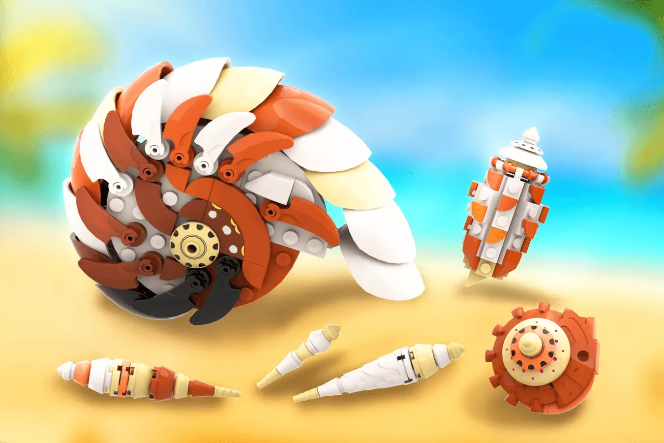 Seashells Collection🌊🏖️ | LEGO® Ideas