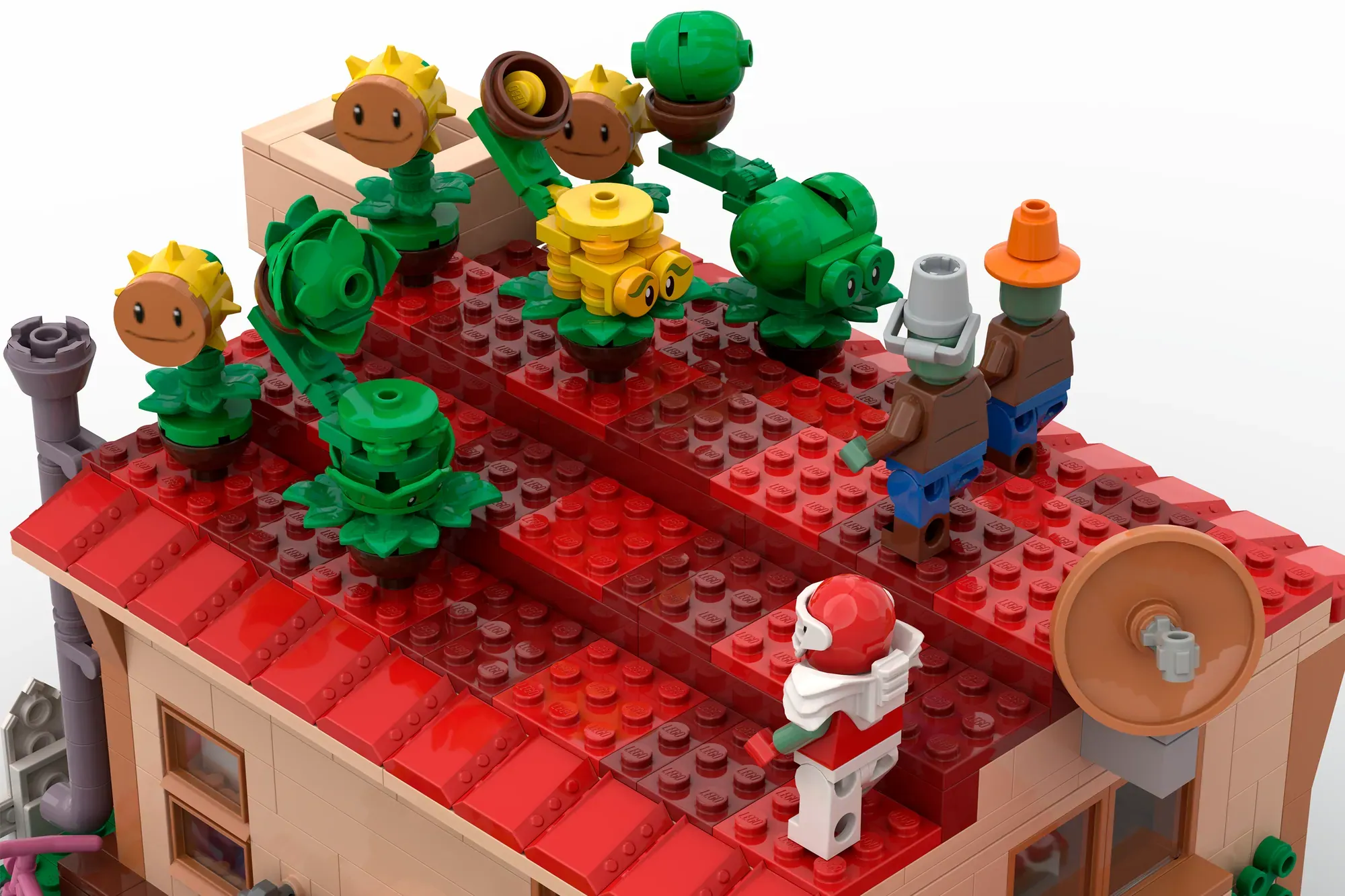Plants vs. Zombies - Zombies on Your Lawn | LEGO® Ideas