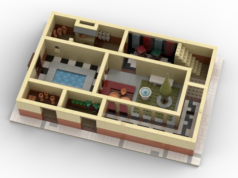 Ancient Roman Villa | LEGO® Ideas