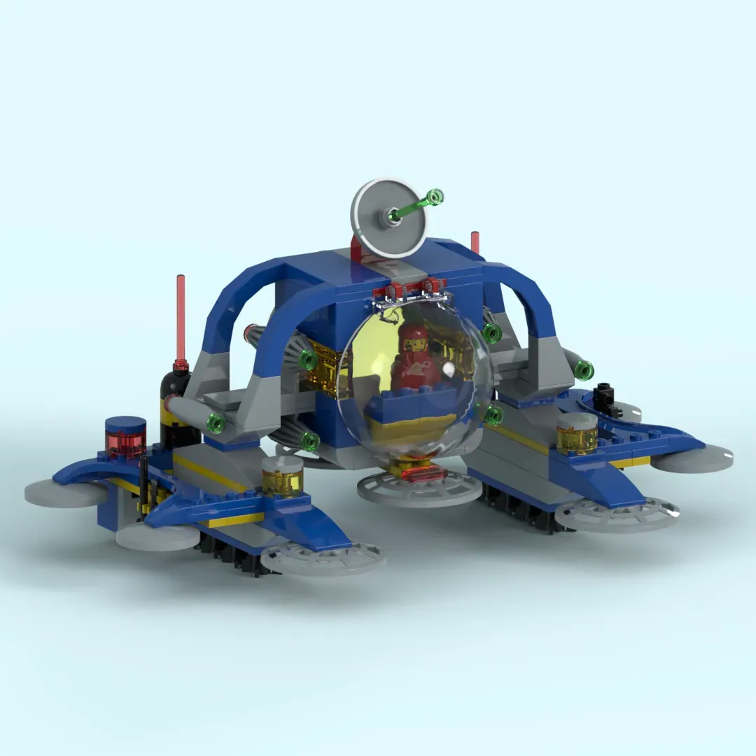 Vehicle: THE SONAR HOVER SHIP | LEGO® Ideas