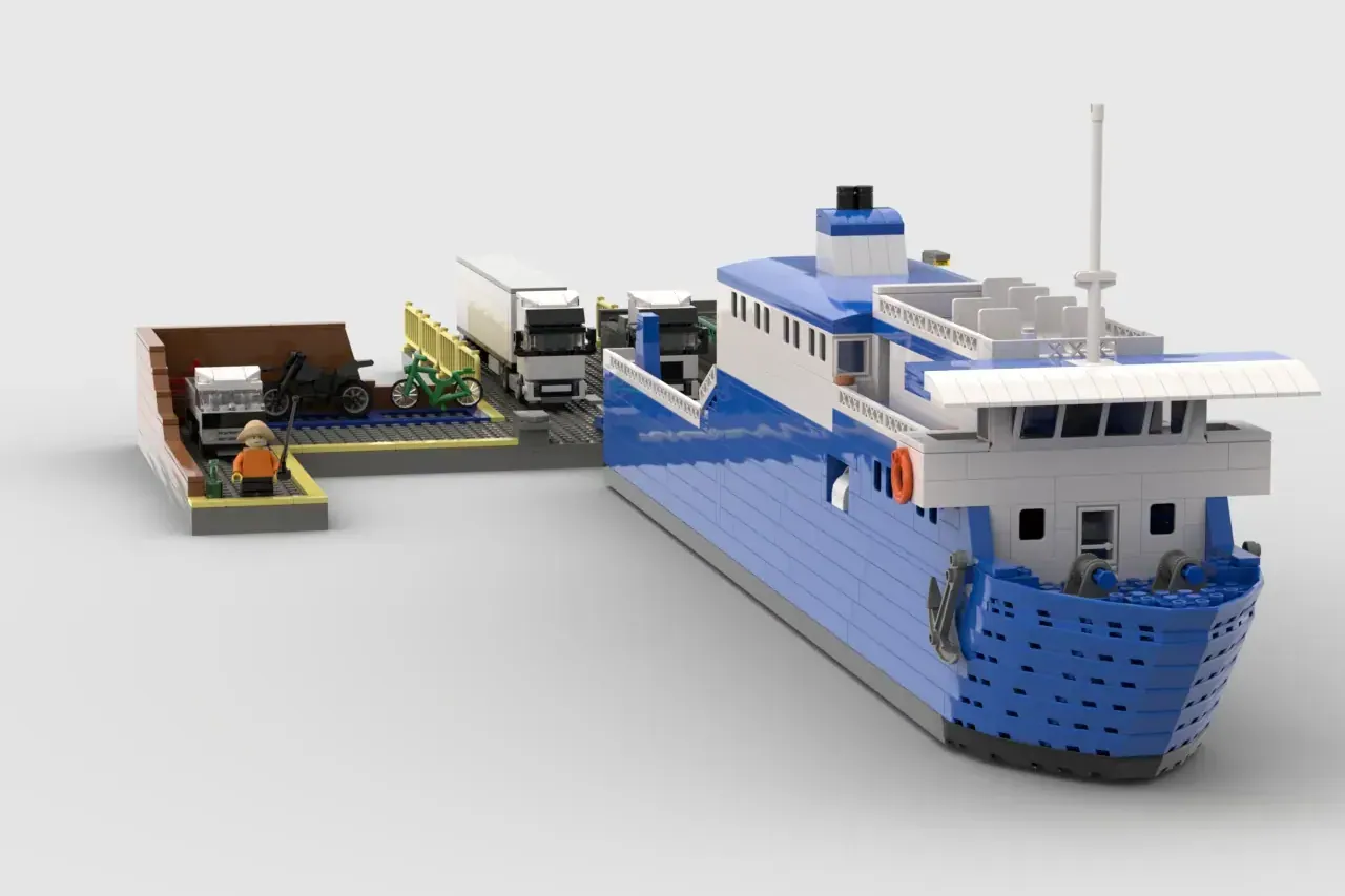 Ferry and Port | LEGO® Ideas