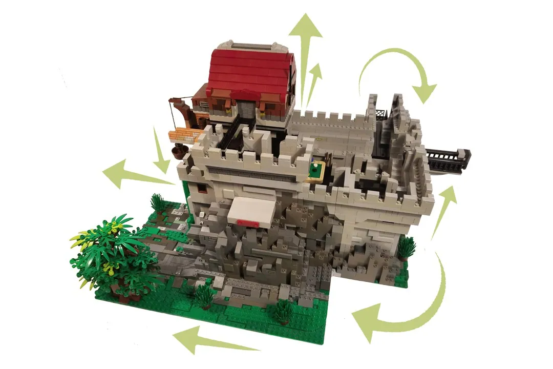 The Shape Shifting Fortress | LEGO® Ideas