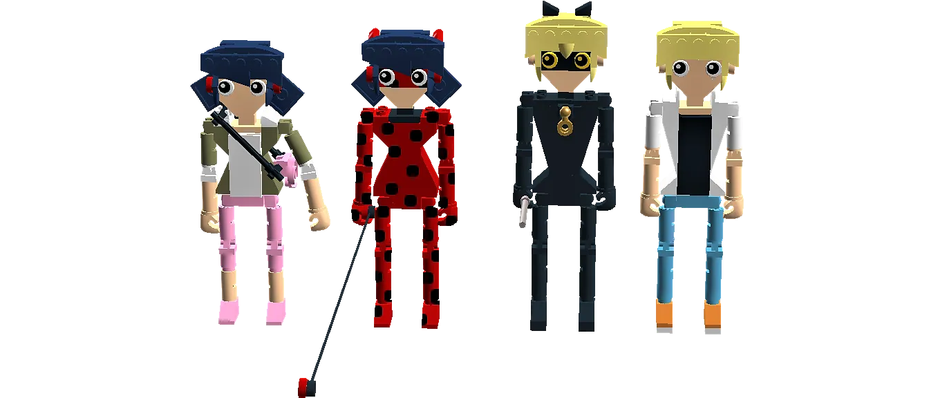 Miraculous: Tales of Ladybug and Cat Noir Figures | LEGO® Ideas