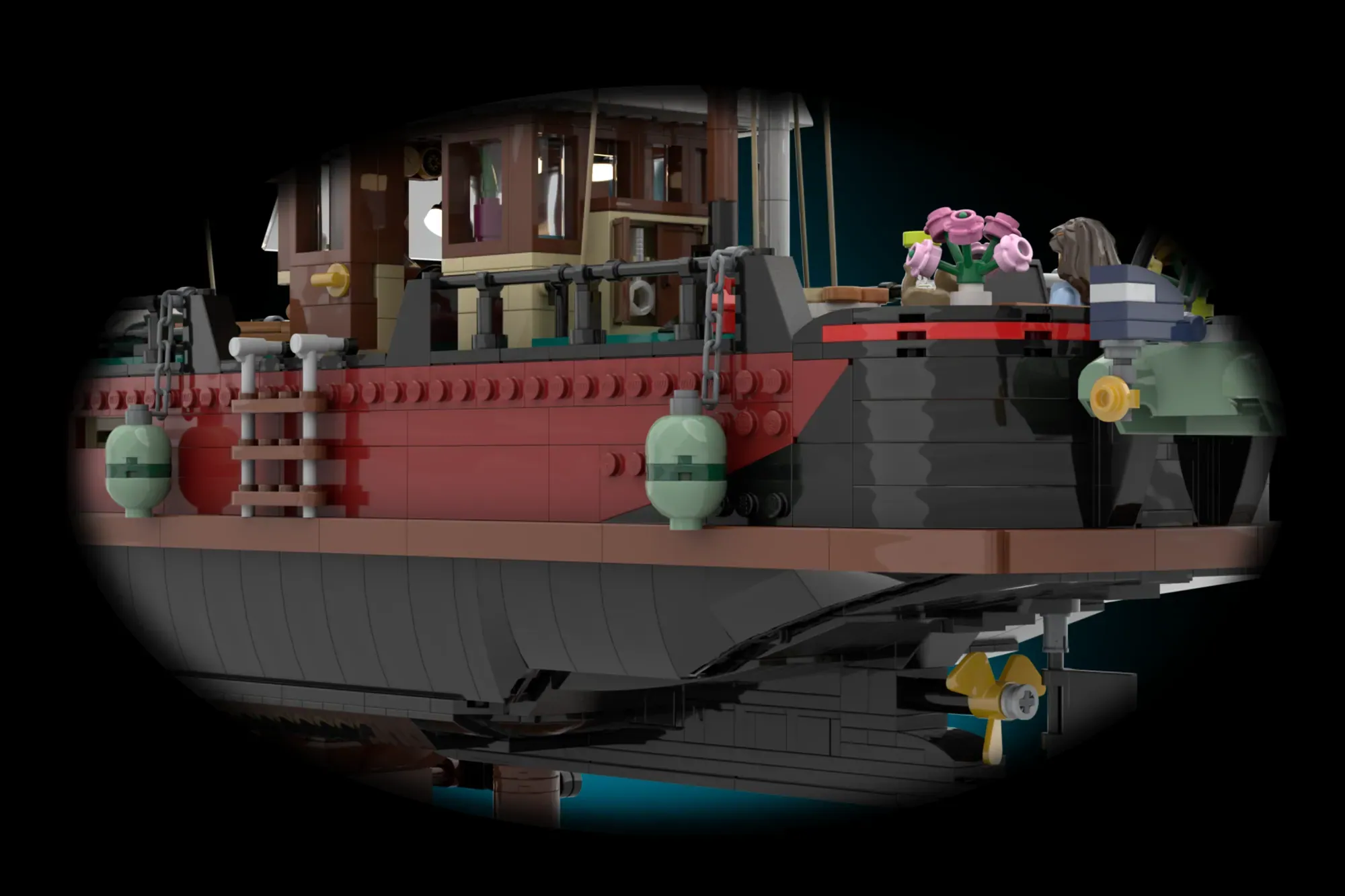 Cosy Catch – Tiny House on the Water | LEGO® Ideas