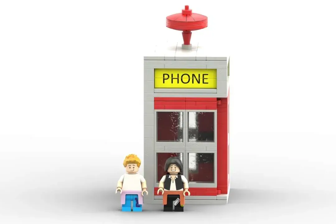 Bill and Ted's Excellent Adventure Phone Booth | LEGO® Ideas
