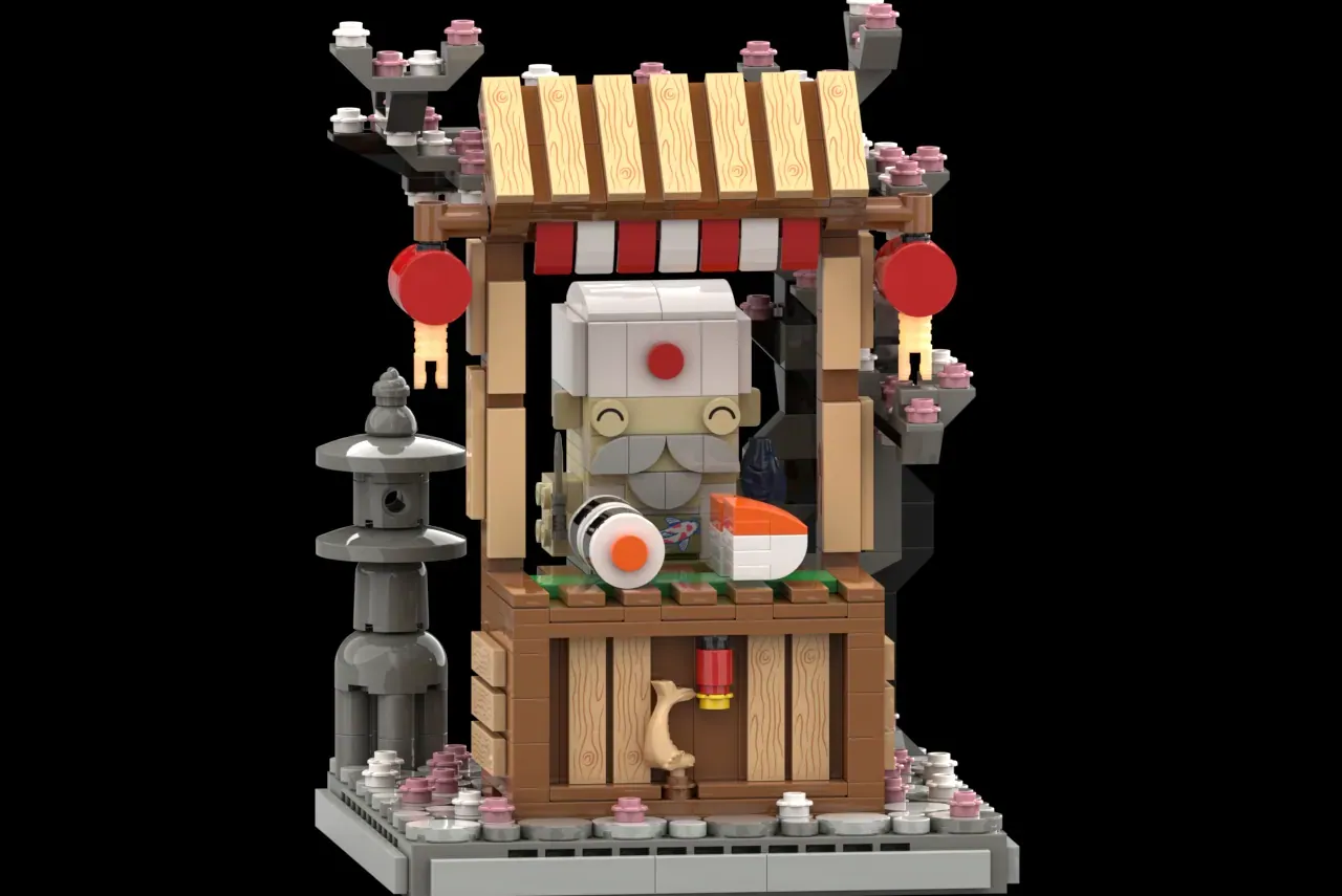 The Hidden Sushi Master’s Shop | LEGO® Ideas