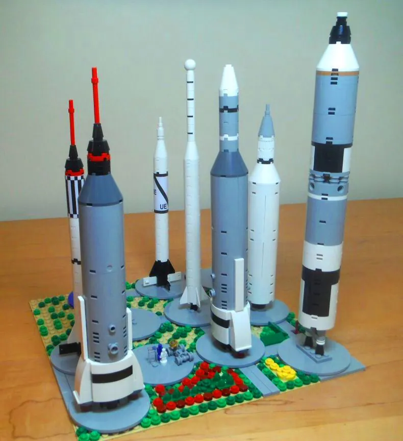 NASA Rocket Garden | LEGO® Ideas