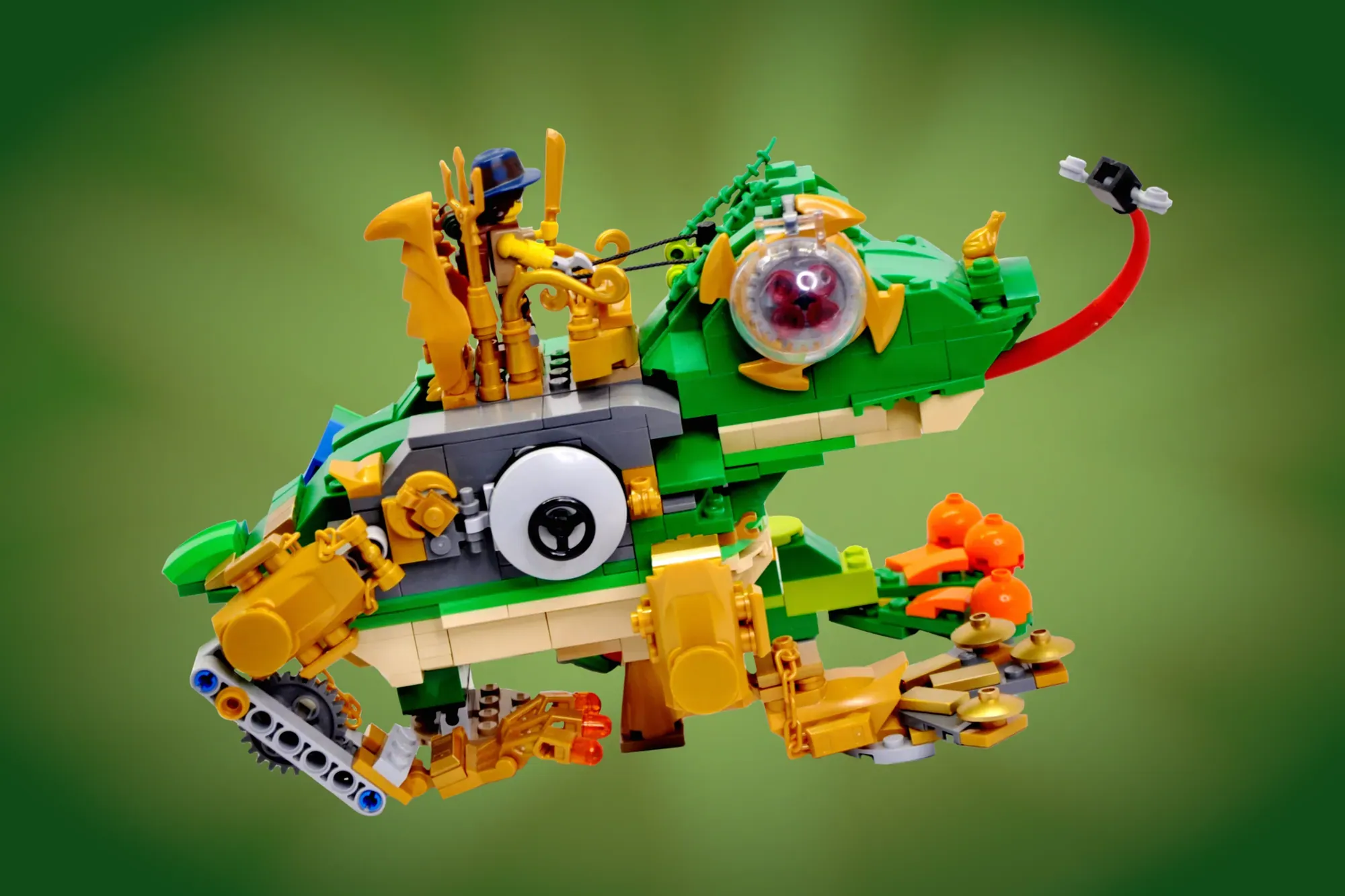 The Steampunk Mech Frog! | LEGO® Ideas