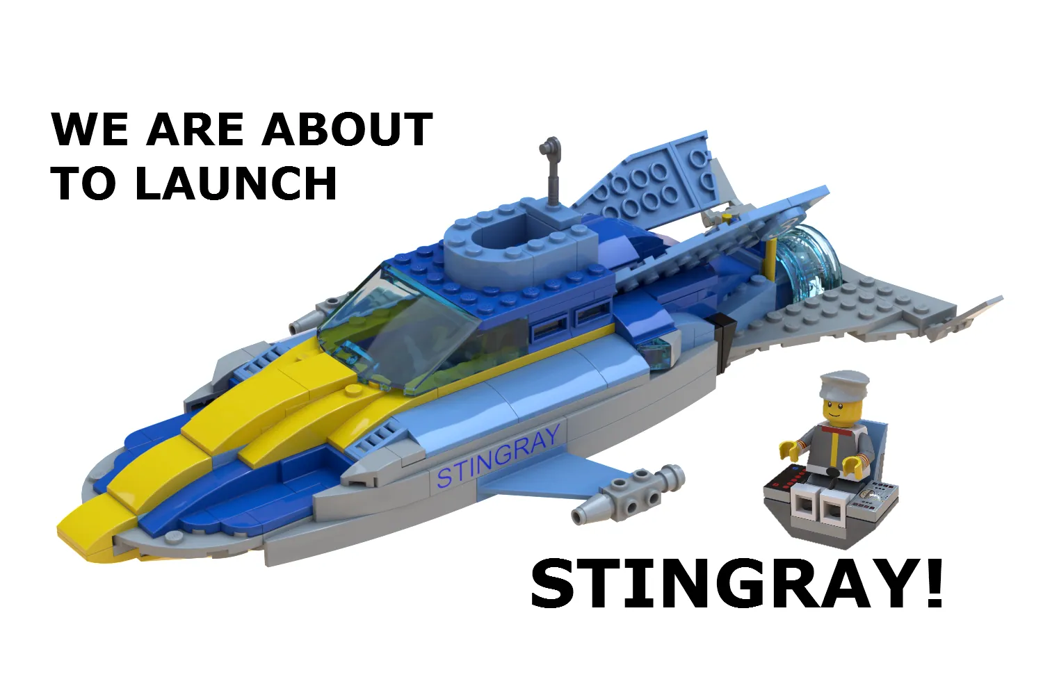 Gerry Anderson's Stingray | LEGO® Ideas
