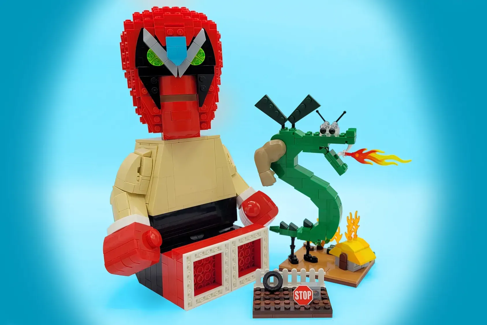 Strong Bad and TROGDOR | LEGO® Ideas