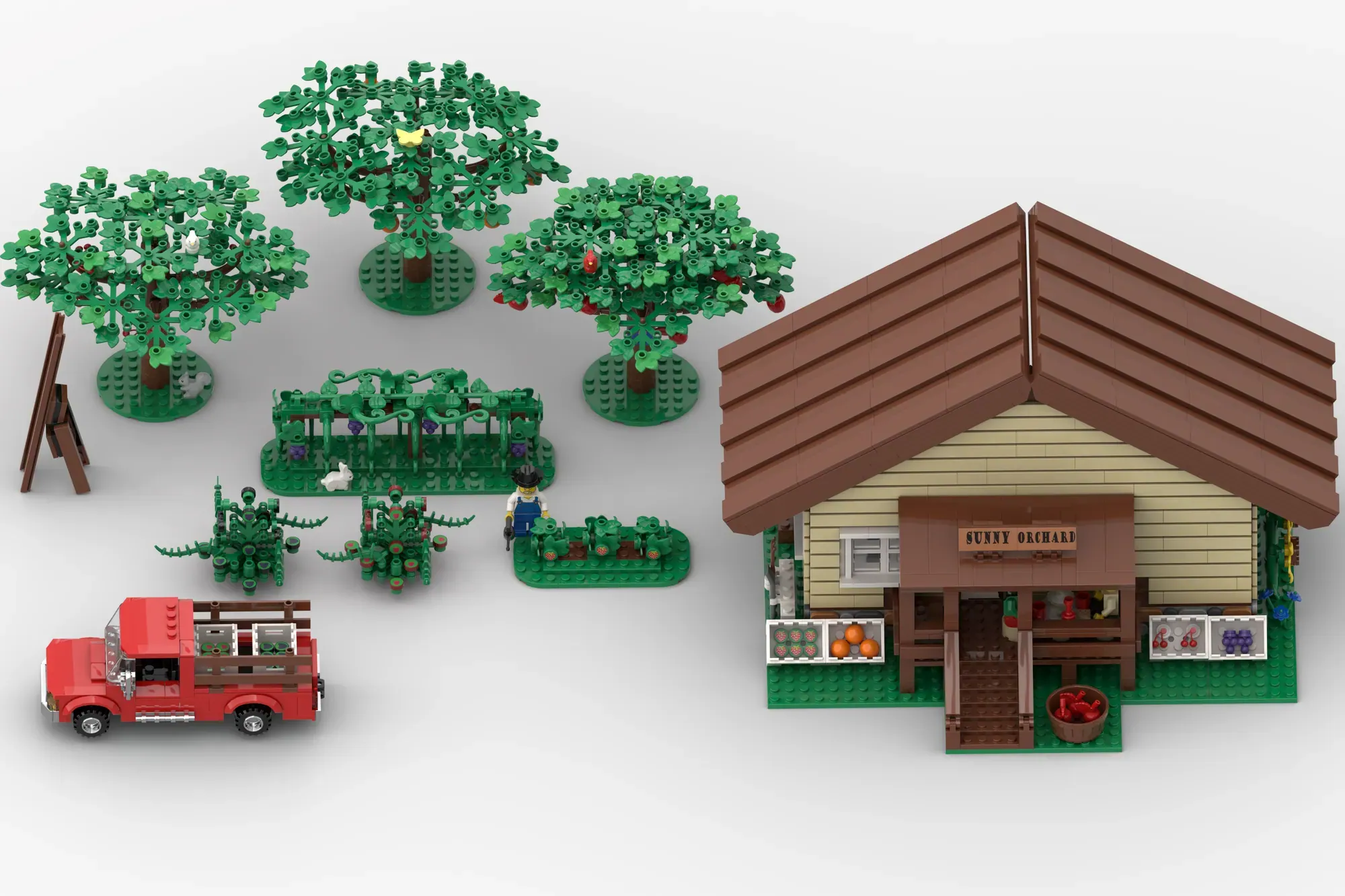 Sunny Orchard | LEGO® Ideas