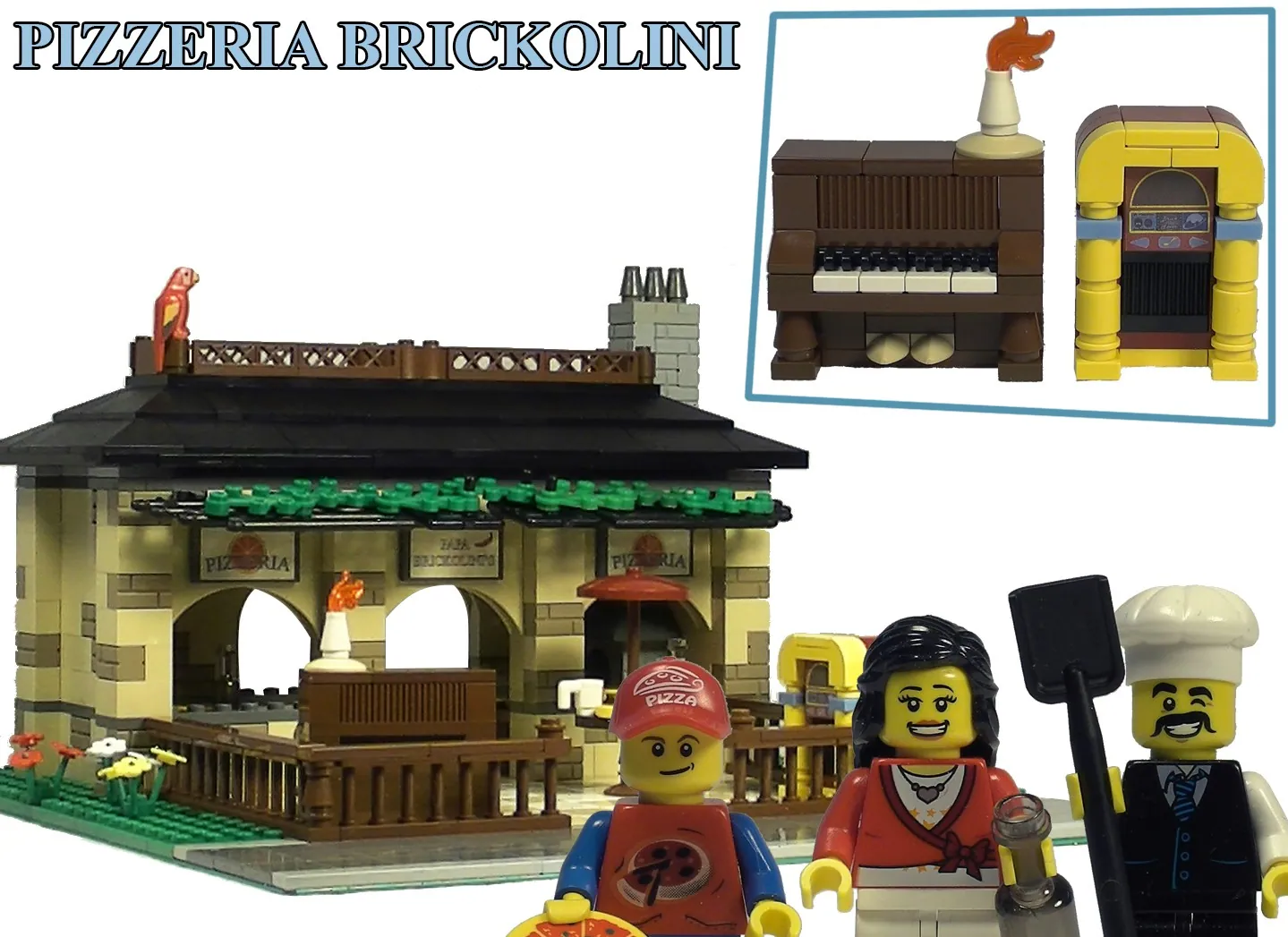 Pizzeria Brickolini - Lego Island | LEGO® Ideas