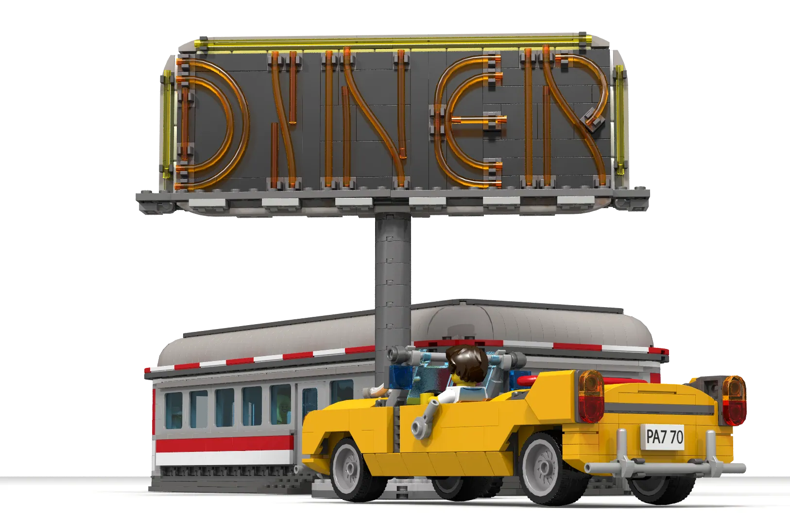 50s Roadside Diner | LEGO® Ideas