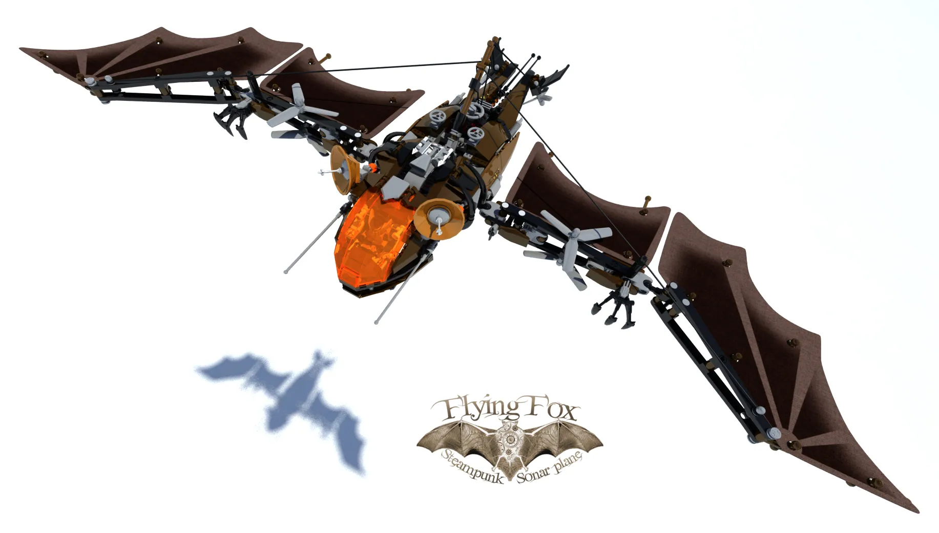 Flying Fox Steampunk Bat | LEGO® Ideas