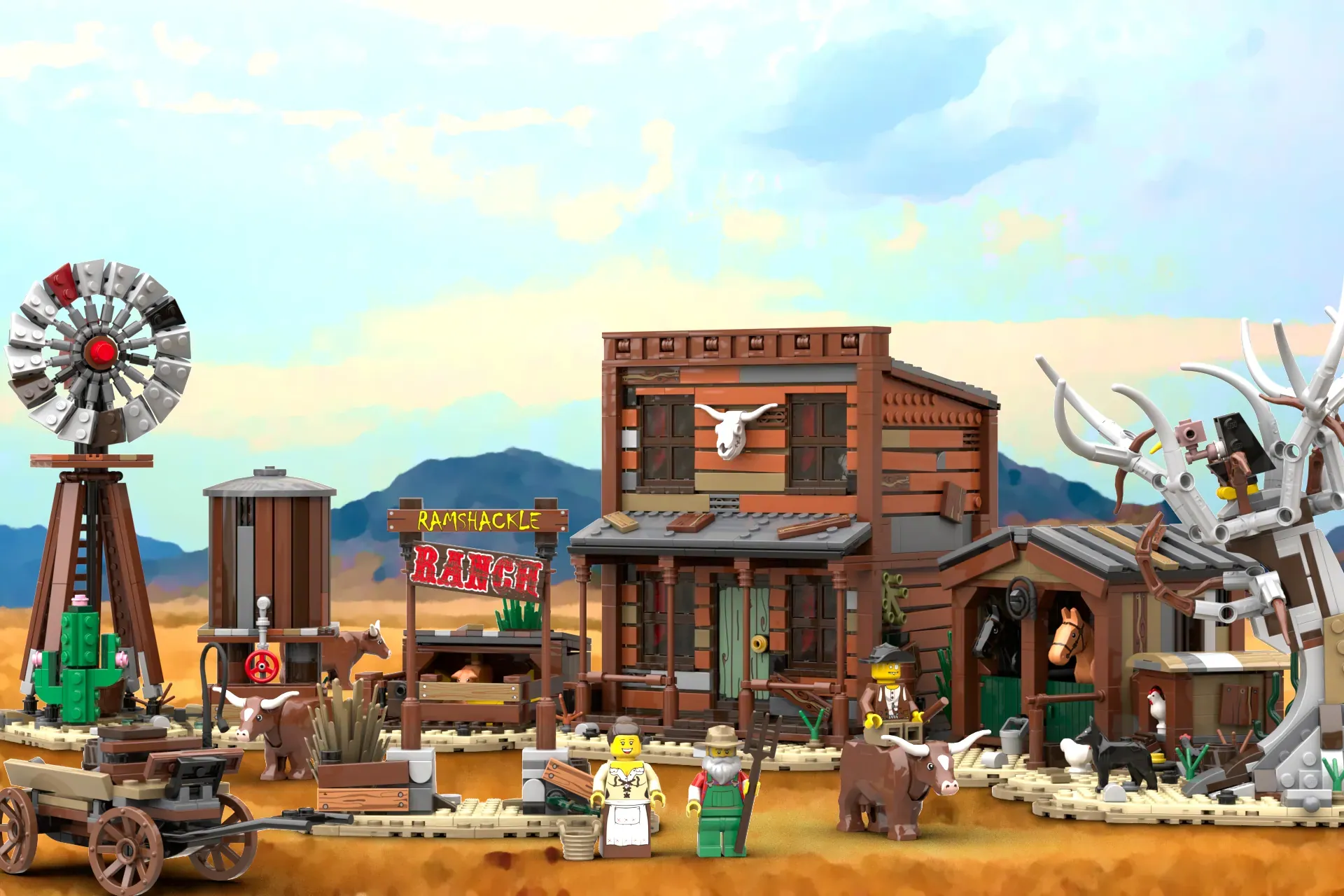 Ramshackle Ranch | LEGO® Ideas