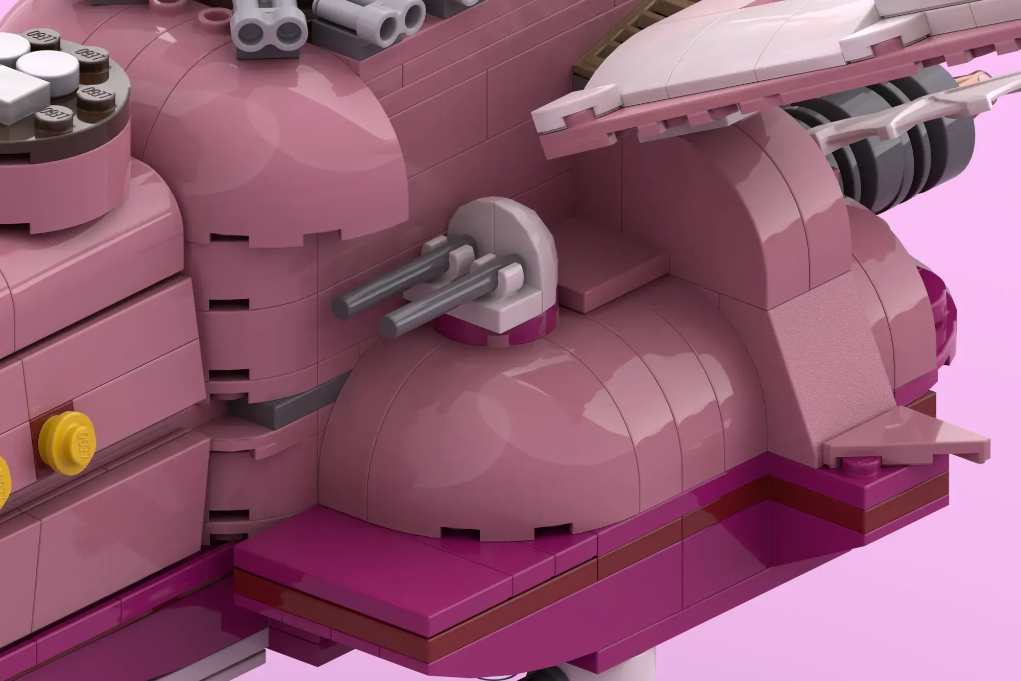 Kirby: Robobot Halberd Copy Ability Mini-Display Model | LEGO® Ideas