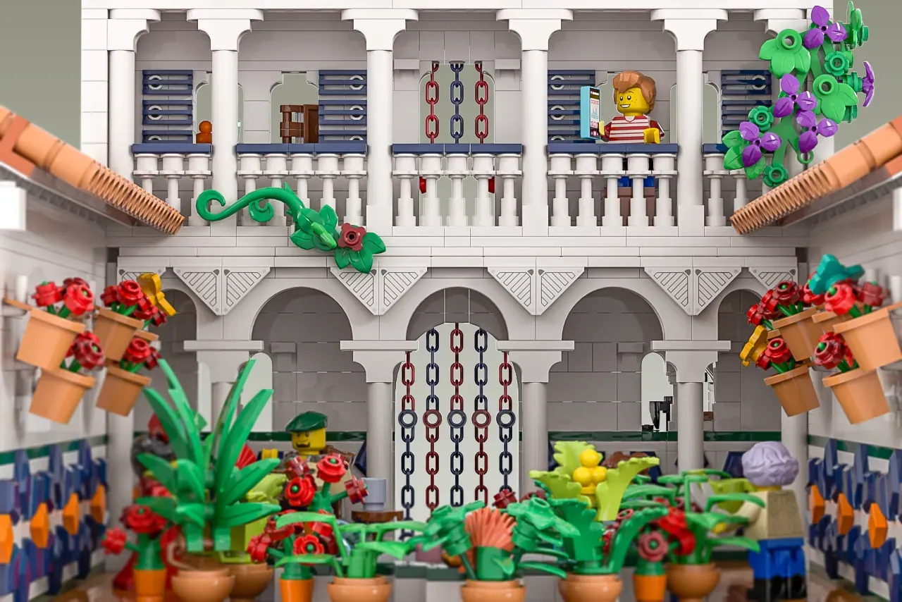 Andalusian Patio: The Flamenco Dancers. | LEGO® Ideas