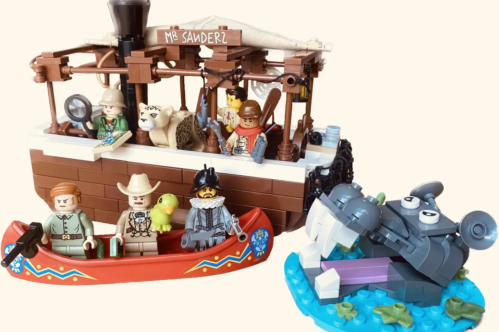 Jungle Cruise: Frank's Steamboat and Nilo's Trading Post | LEGO® Ideas