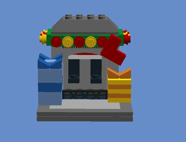Santa Got Stuck Up The Chimney | LEGO® Ideas
