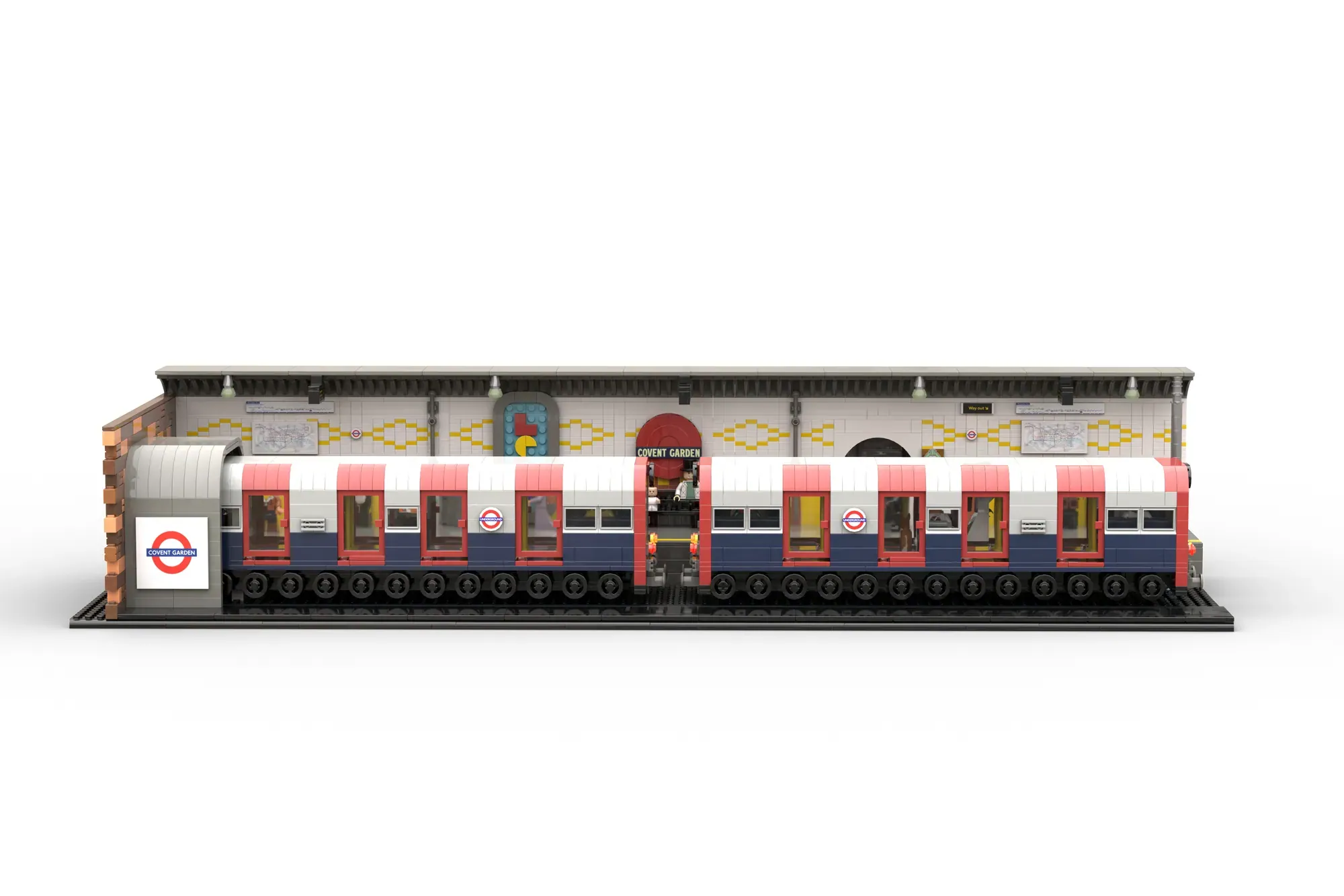 London Underground: Covent Garden Underground Station | LEGO® Ideas